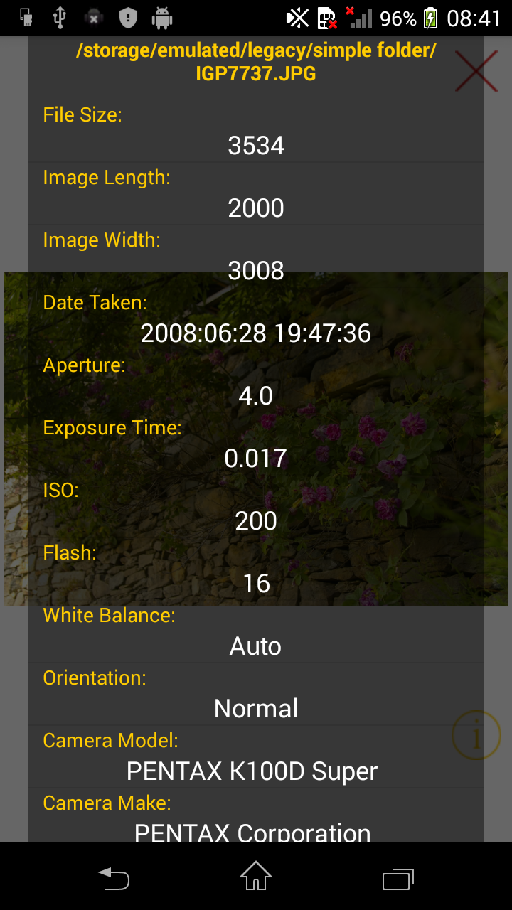 IPTC Photo Metadata Editor Pro:Amazon.de:Appstore for Android