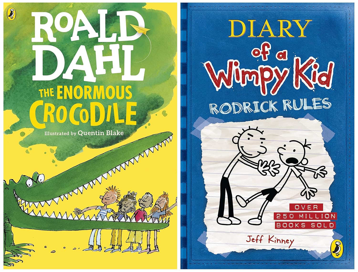 The Enormous Crocodile & Diary of a Wimpy Kid: Rodrick Rules (Book 2 ...