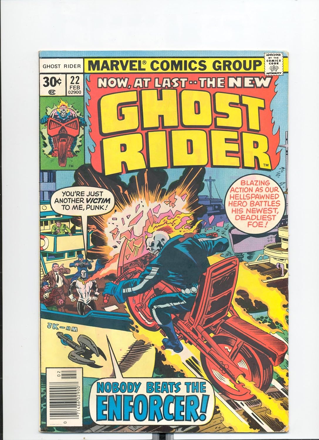 Amazon.com: Ghost Rider Volume 1 #22 1977 (Ghost Rider Volume 1, #22 ...