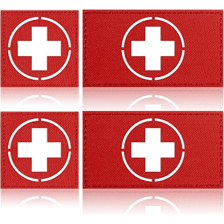 Amazon.com: 3 Pieces Pouch Embroidered Patch Tactical Compact Water ...