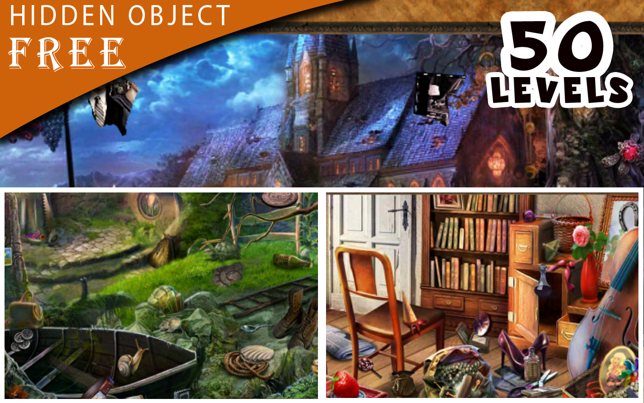Hidden Object Game : 50 Levels in Shadows Of Side - App on Amazon Appstore