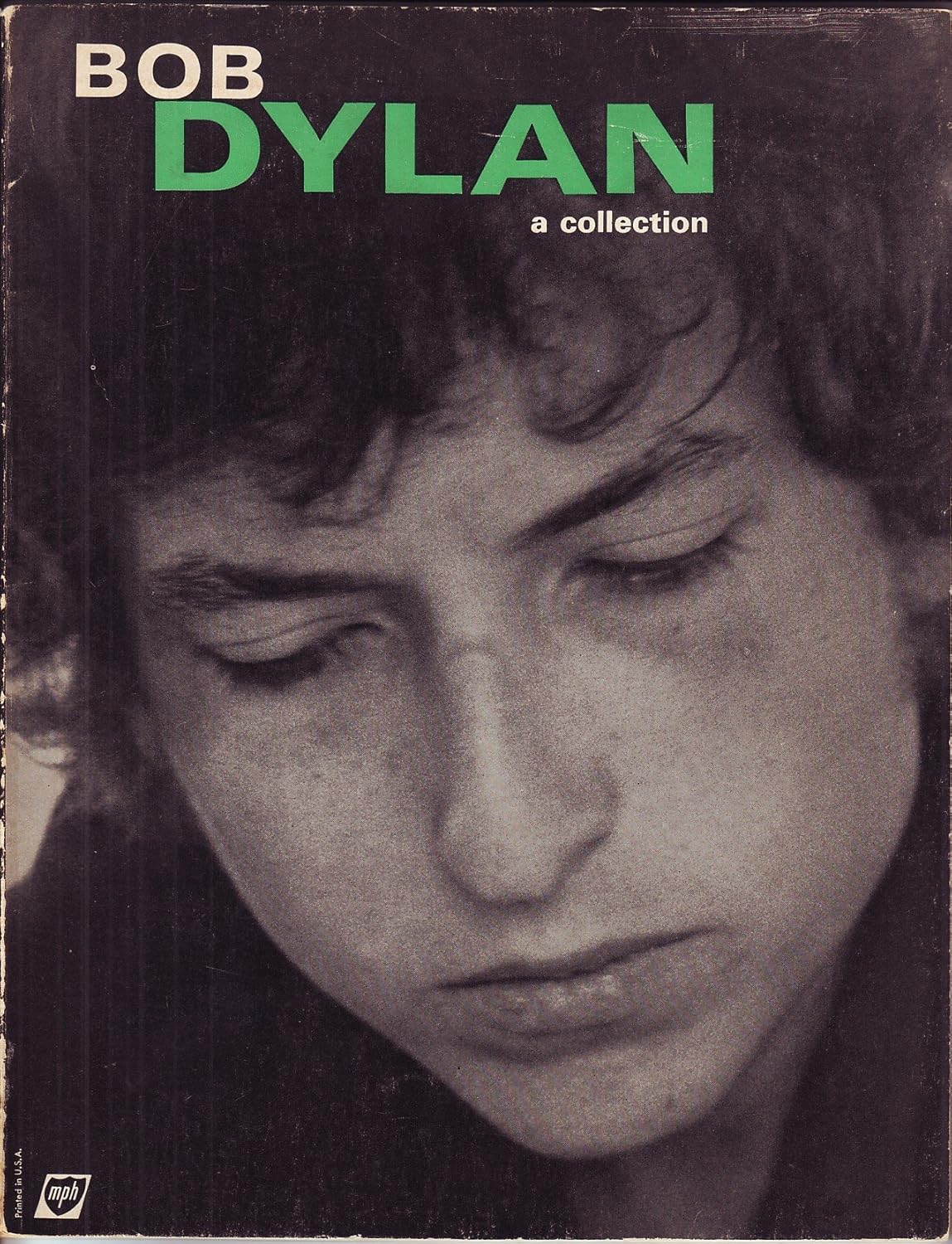 BOB DYLAN: A COLLECTION [songbook]: Dylan, Bob, B&W Photographs: Amazon ...
