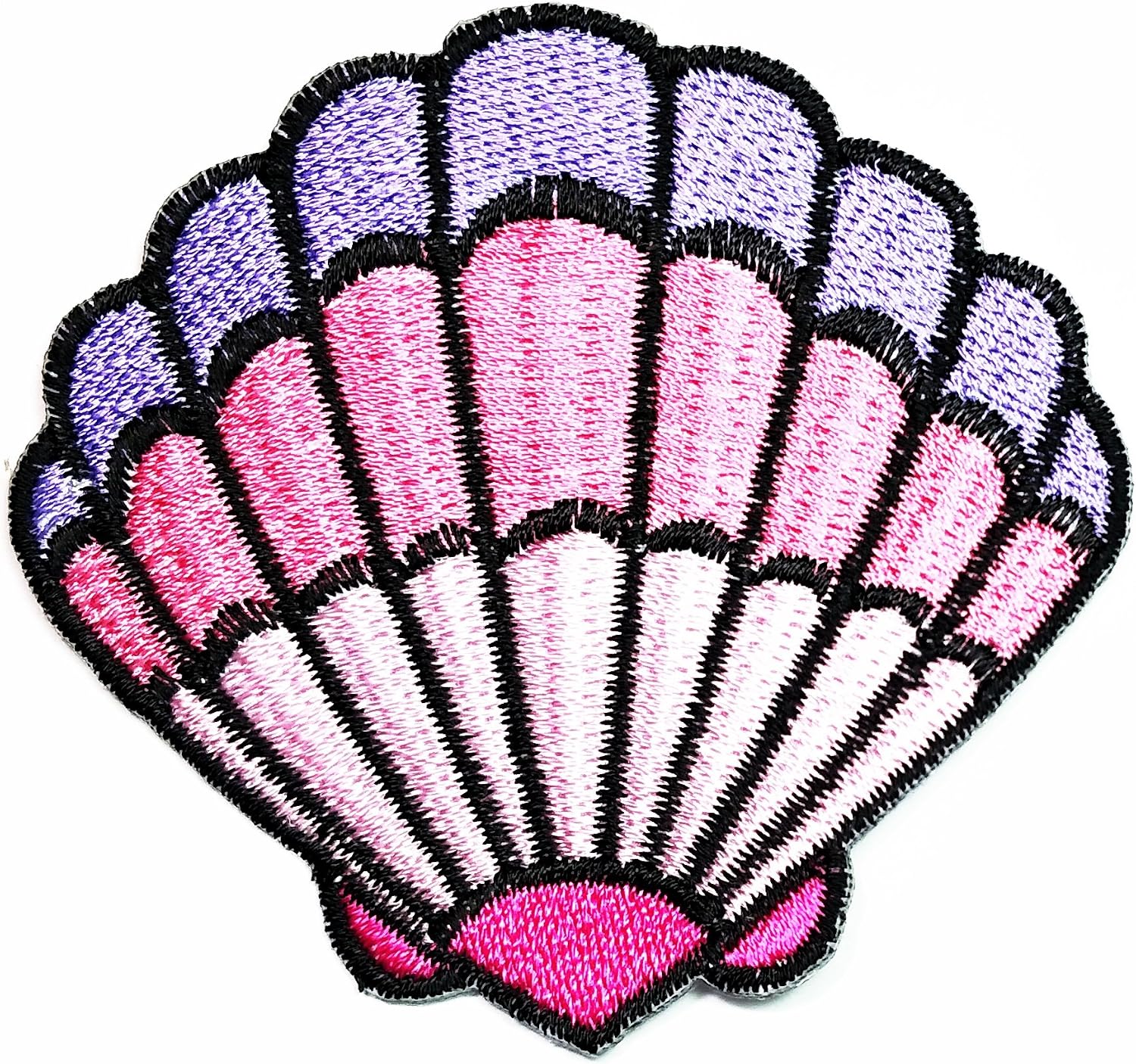 Amazon.com: HHO Shell Cartoon Patch Iron On Embroidered Applique Patch ...