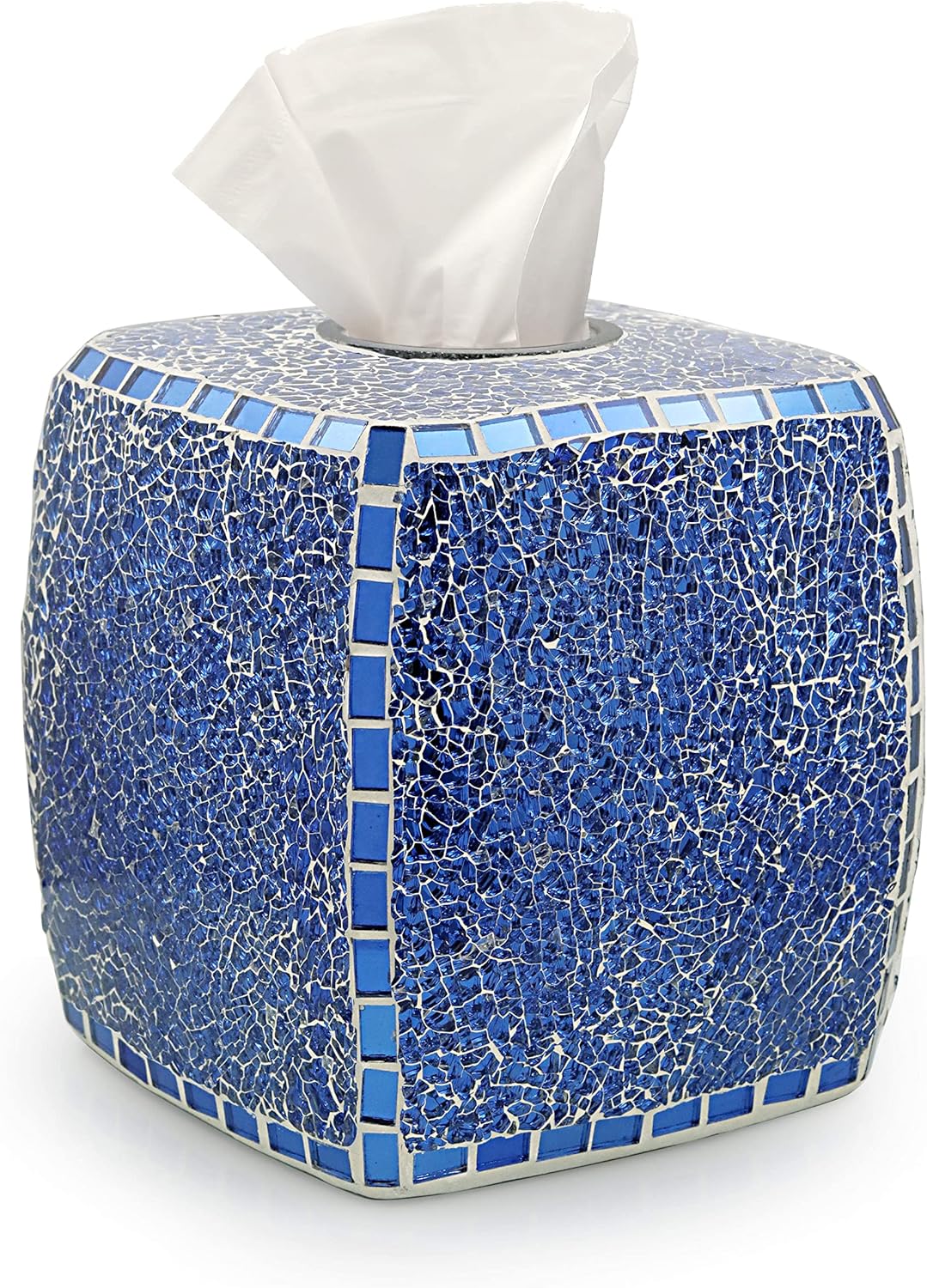 Amazon.com: LushAccents Mosaic Tissue Holder, Decorative Tissue Cover ...