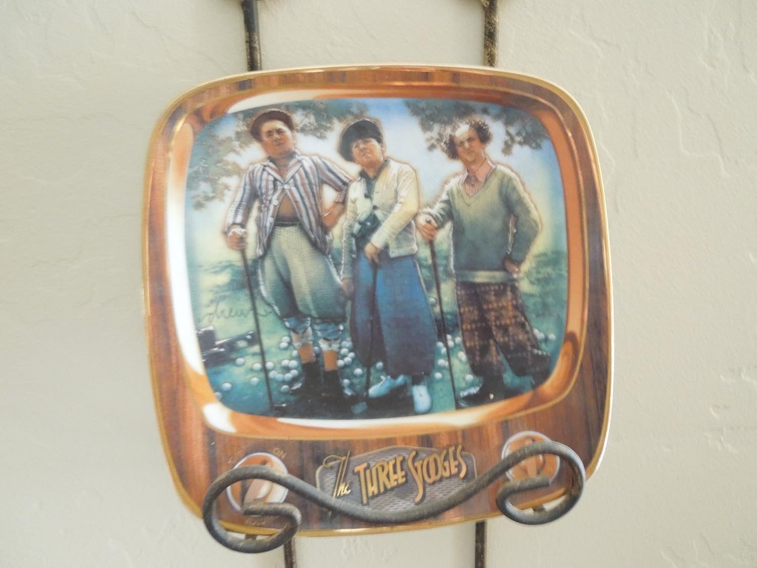 Amazon.com: The Three Stooges Plate - Franklin Mint Collector's Plates ...