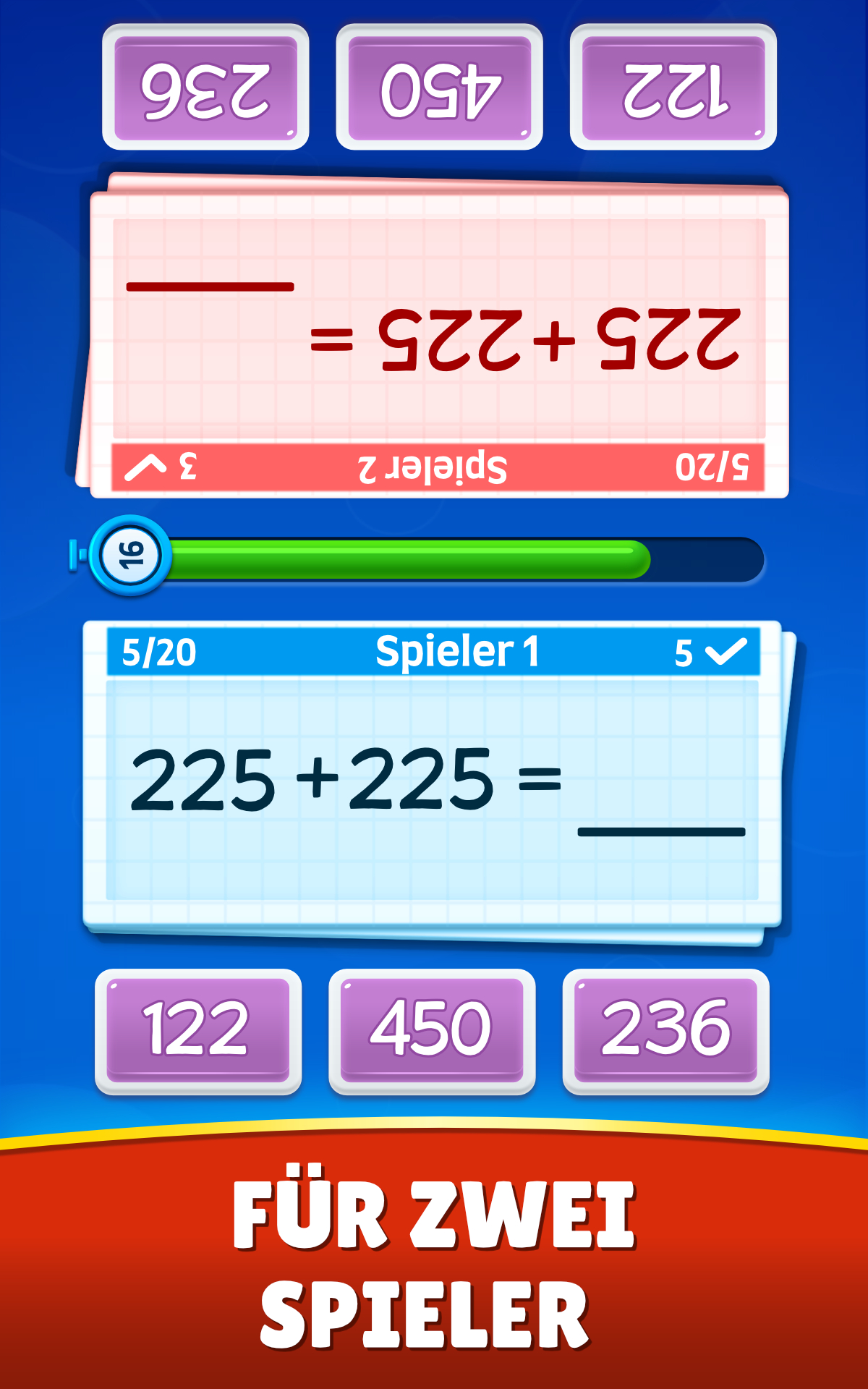 Mathe-Spiele für Kinder - Addition, Subtraktion, Multiplikation ...