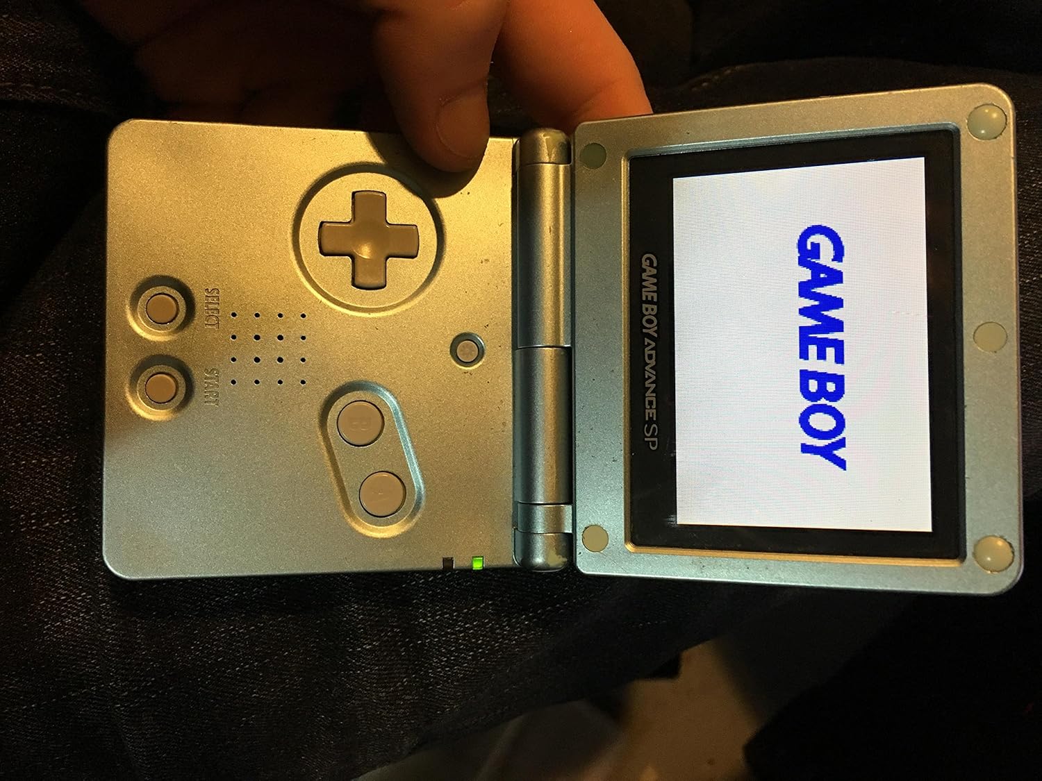Amazon.com: Game Boy Advance SP Pearl Blue : Everything Else