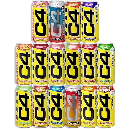 Amazon.com: C4 Smart Energy Drink - Sugar Free Performance Fuel ...