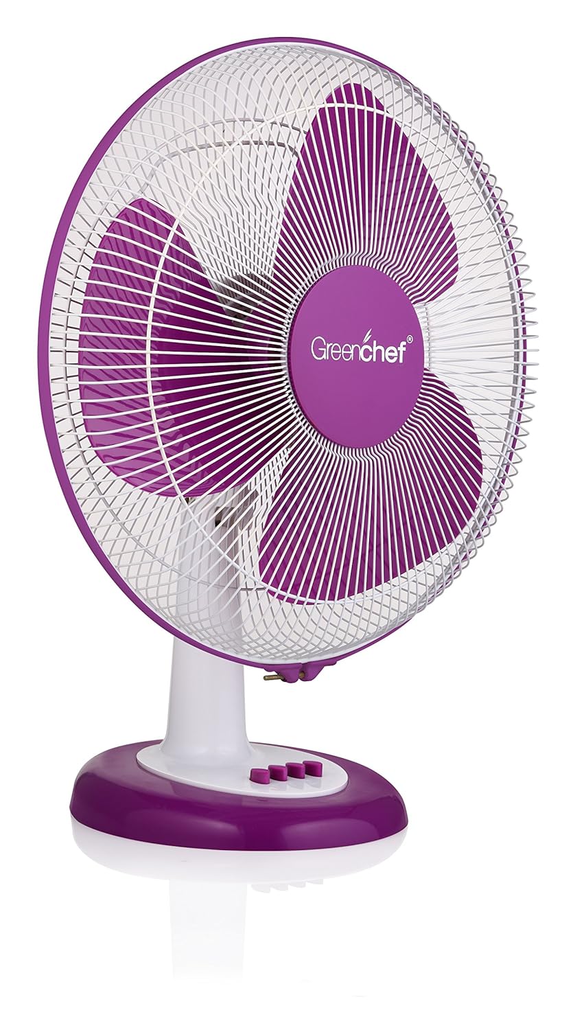 Buy Greenchef Table Fan Purple - Swing Online at Low Prices in India ...