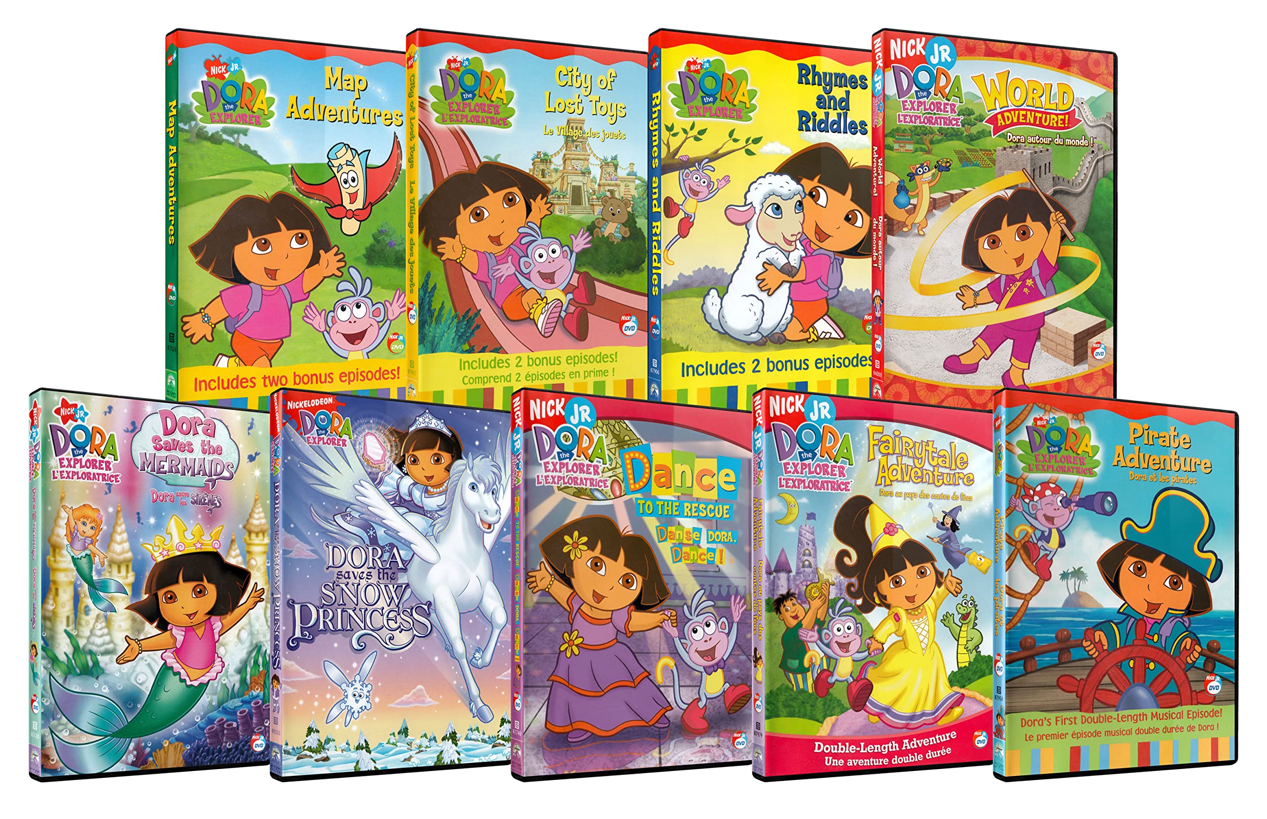 Amazon.com: Dora the Explorer: Rhymes & Riddles / City of Lost Toys ...