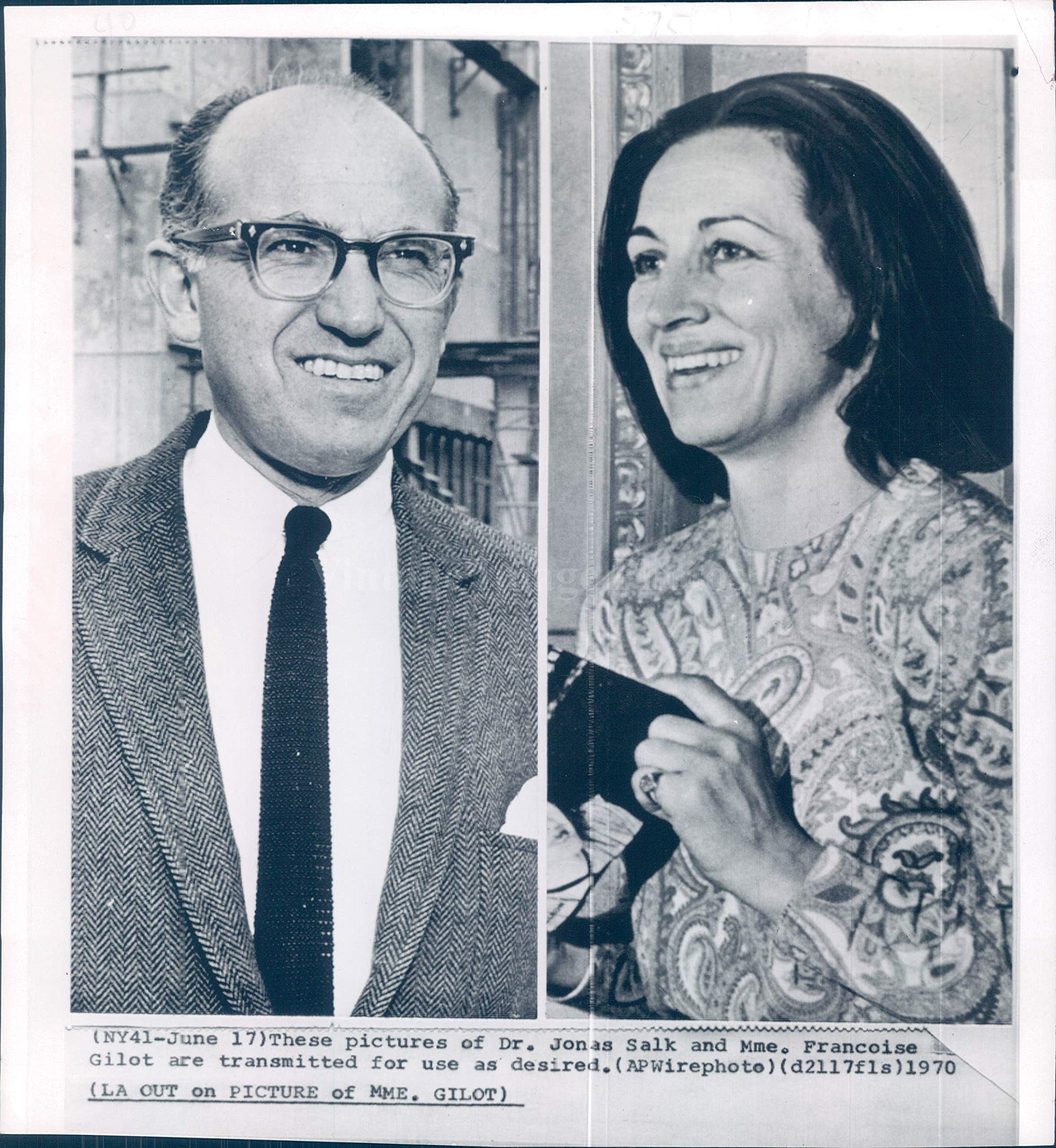 Francoise Gilot Jonas Salk