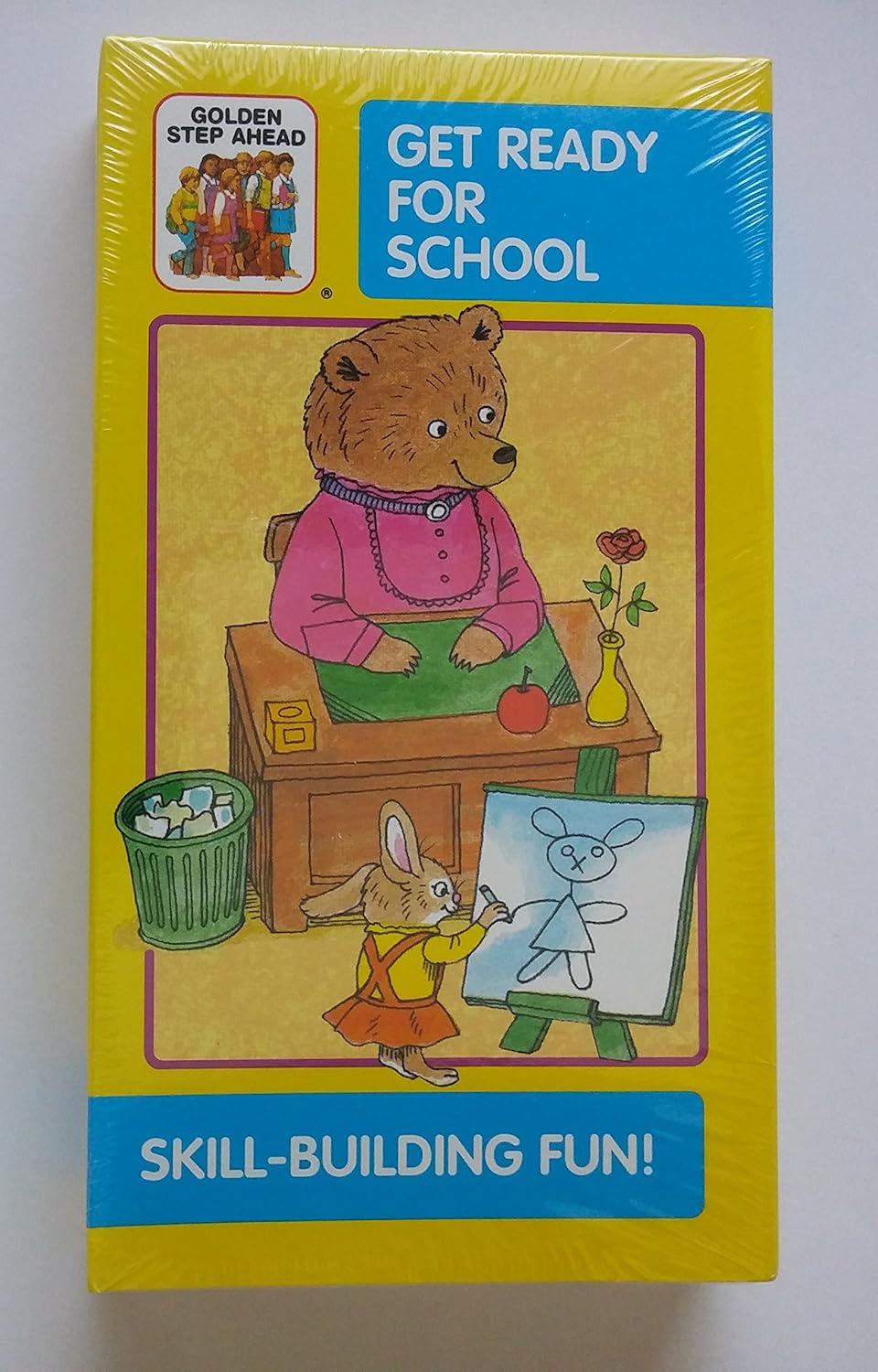 Amazon.com: Get Ready for School:Skill Building [VHS] : Golden Step ...