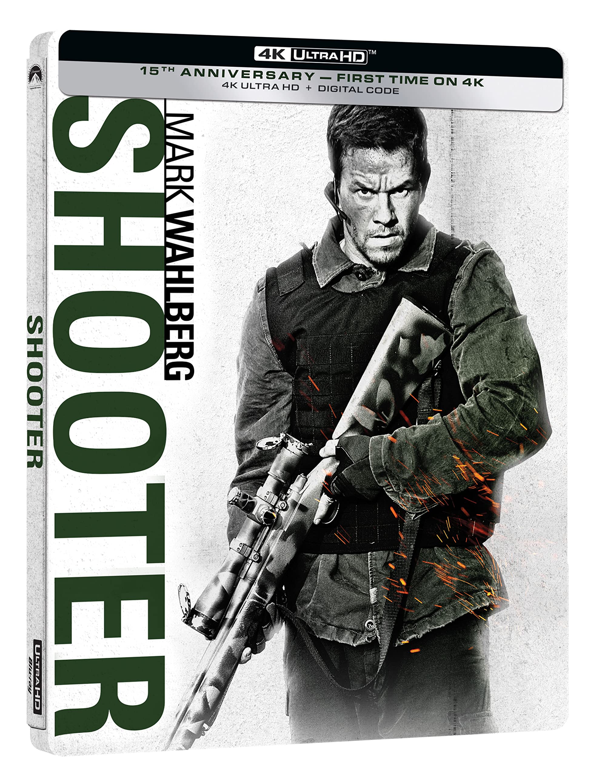 Amazon.com: Shooter - Limited Edition Steelbook : Mark Wahlberg, Danny ...