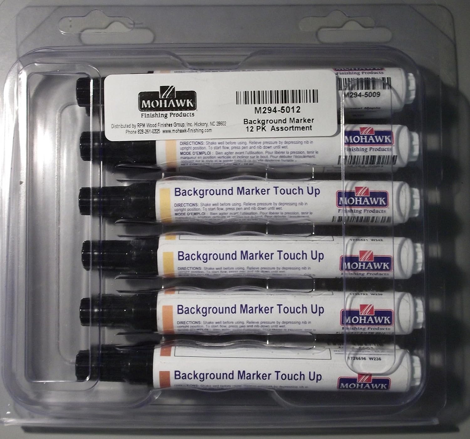 Amazon.com: Mohawk Brackground Marker assortment 12 pacl : Home & Kitchen