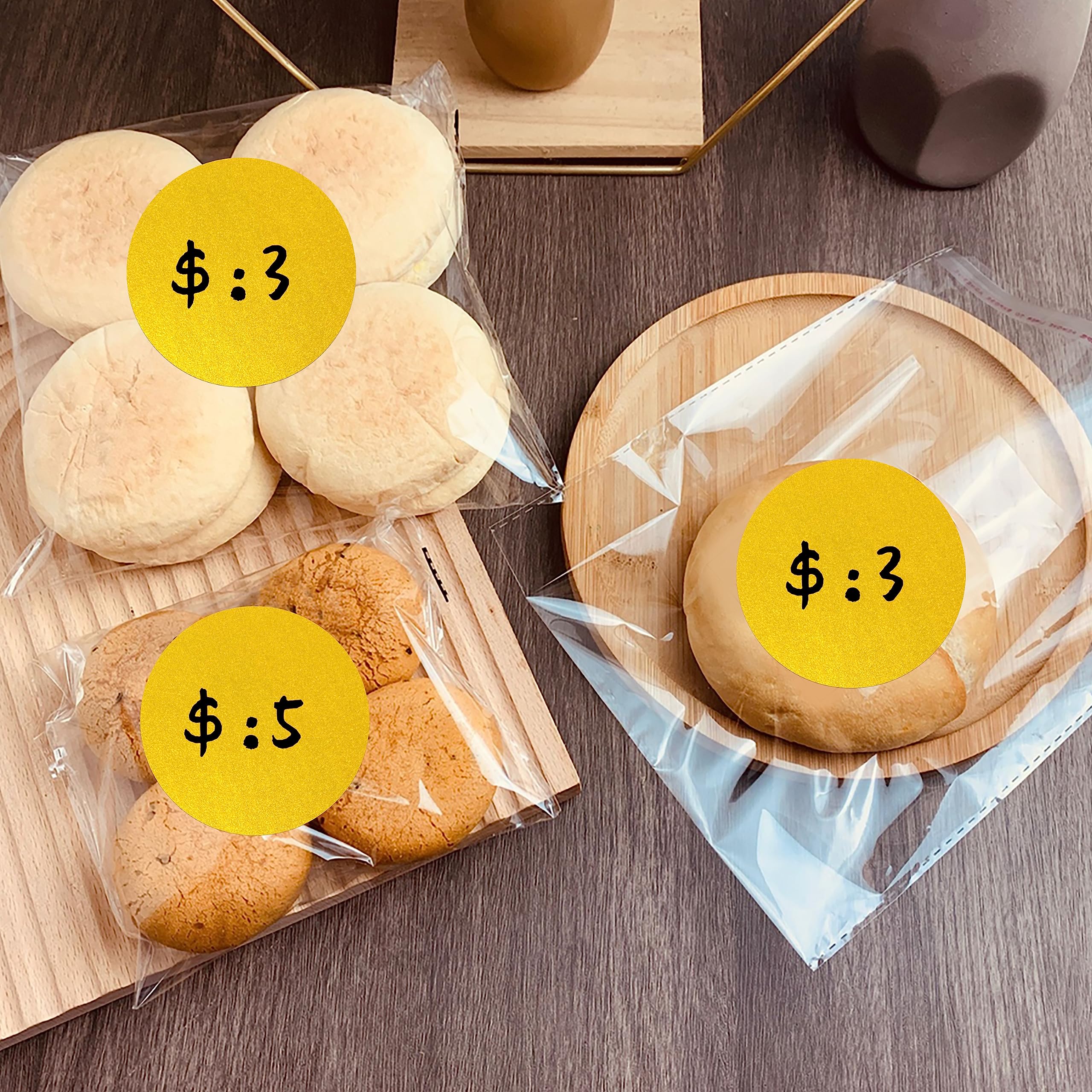 Snapklik.com : PARLAIM 3 Inch Round Color-Code Dot Stickers, 500PCS ...