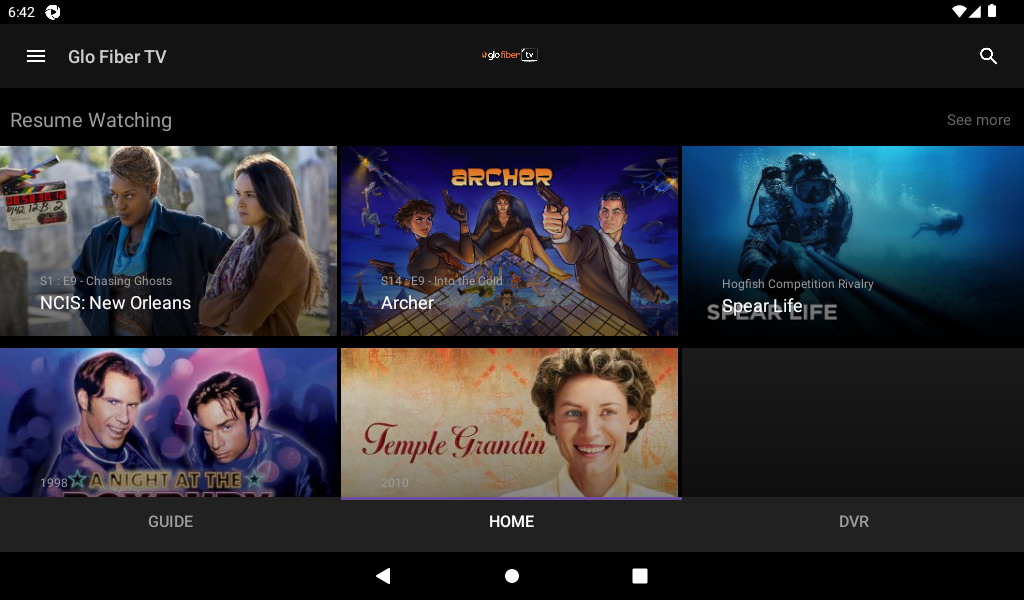 Glo Fiber TV - App on Amazon Appstore