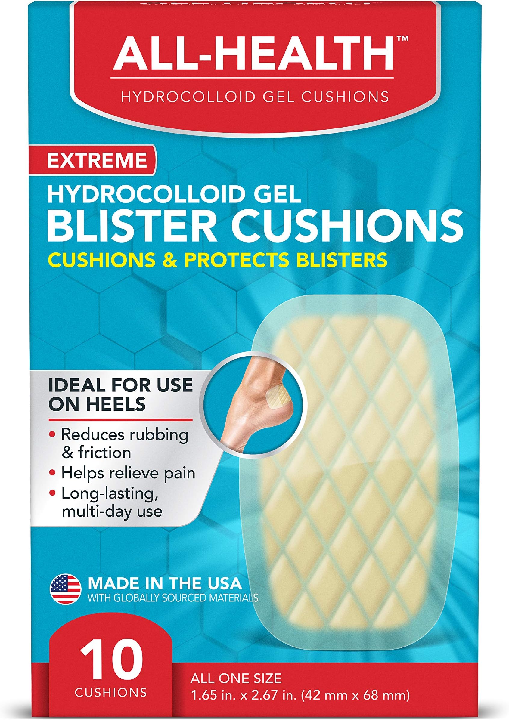 Amazon.com: Compeed Medium Size Blister Plasters, 12 Hydrocolloid ...