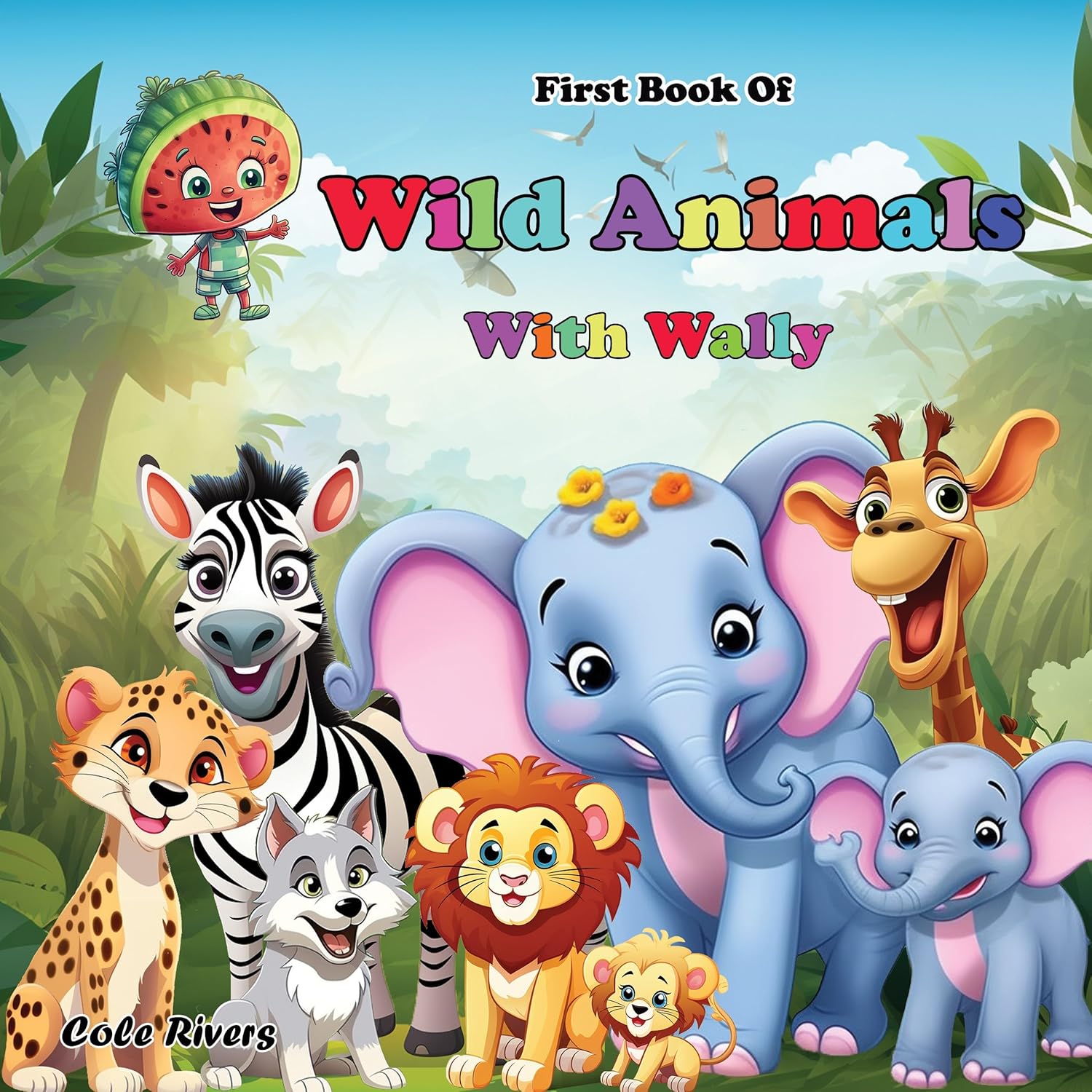 First Book of Wild Animals with Wally: Fun and Engaging Learning of ...