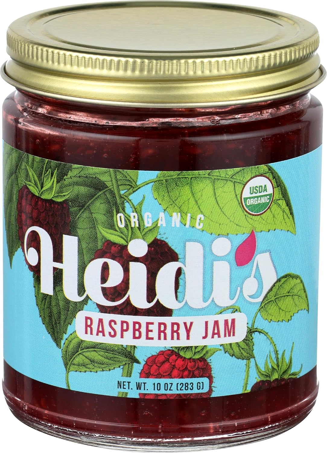 Amazon.com: HEIDIS RASPBERRY FARM Organic Raspberry Jam, 10 OZ ...