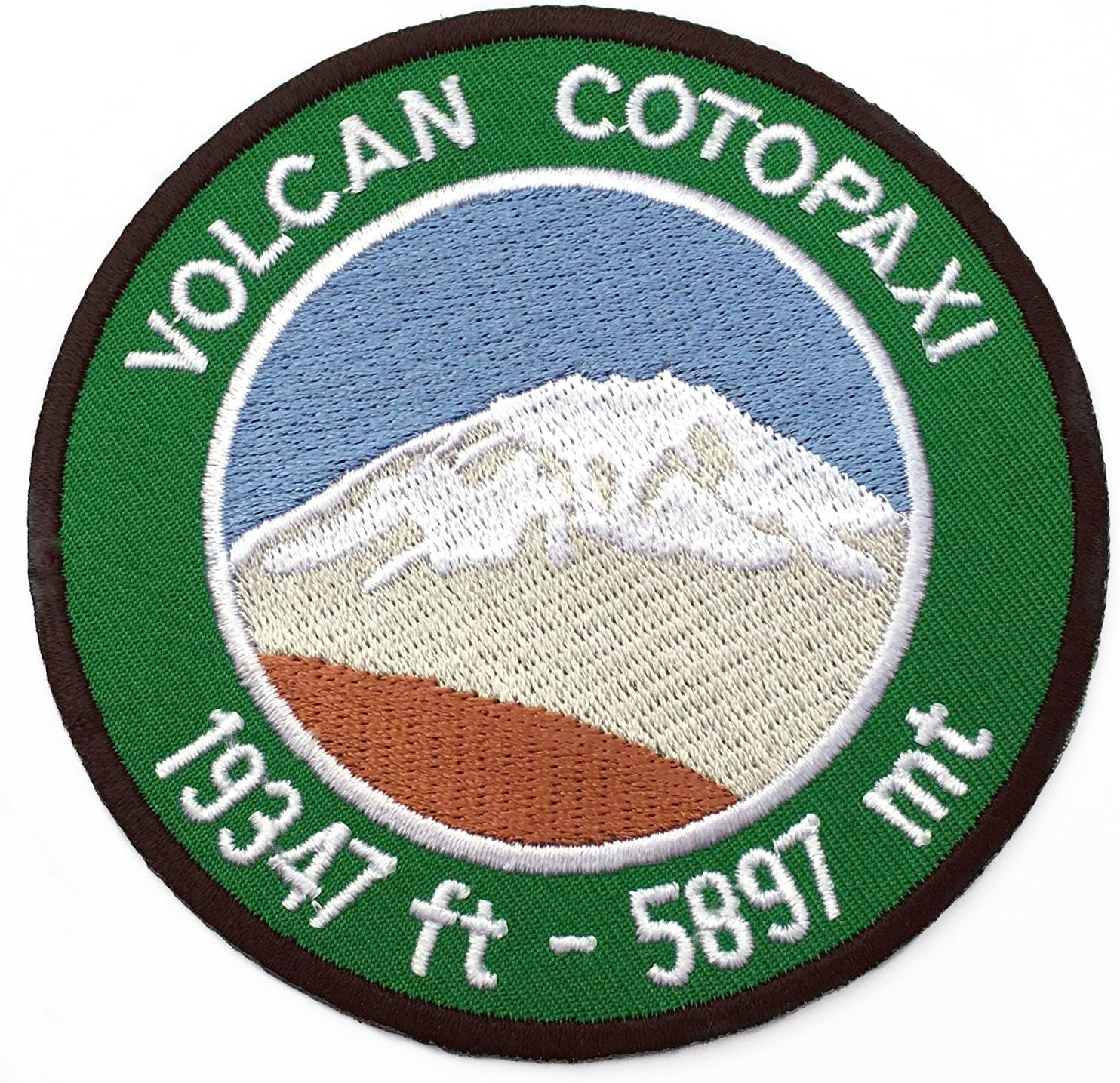Amazon.com: Cotopaxi Patch (3.5 Inch) Volcano Andes Mountains Ecuador ...