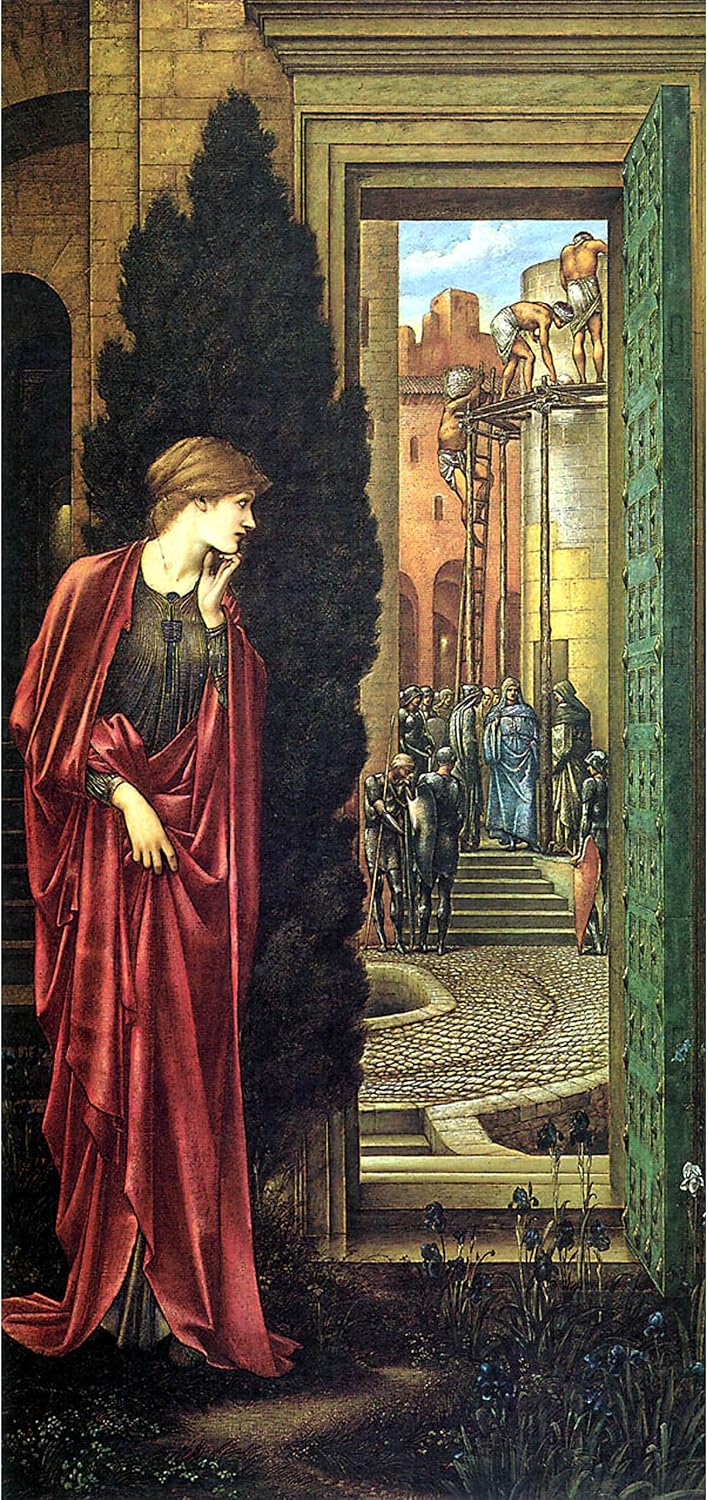 Amazon.com: Danae and The Brazen Tower by Edward Burne-Jones: Posters ...
