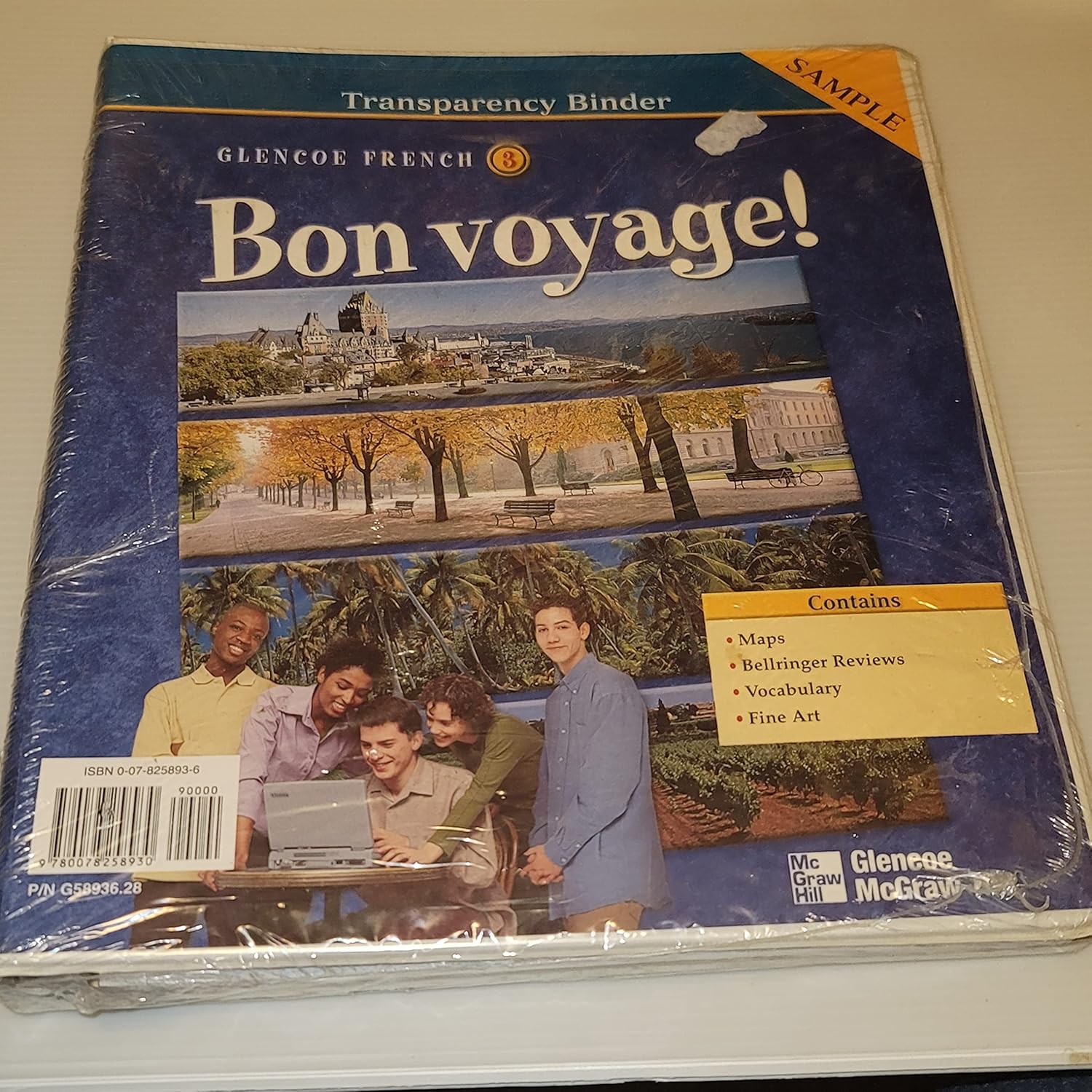 Buy Glencoe French Level 3 Bon Voyage! Transparency Binder Sampler 2002 ...