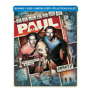 Amazon.com: Paul [Blu-ray] : Simon Pegg, Nick Frost, Seth Rogen, Jason ...