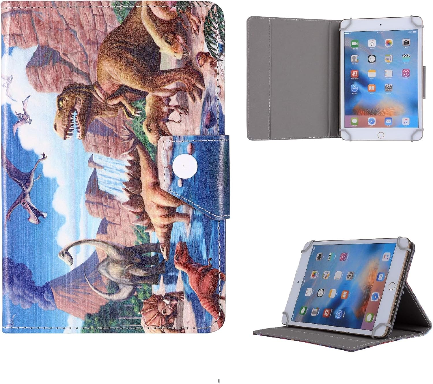 Kids Disney Best Cartoon Character Tablet Cover For ~ Apple iPad 8th ...