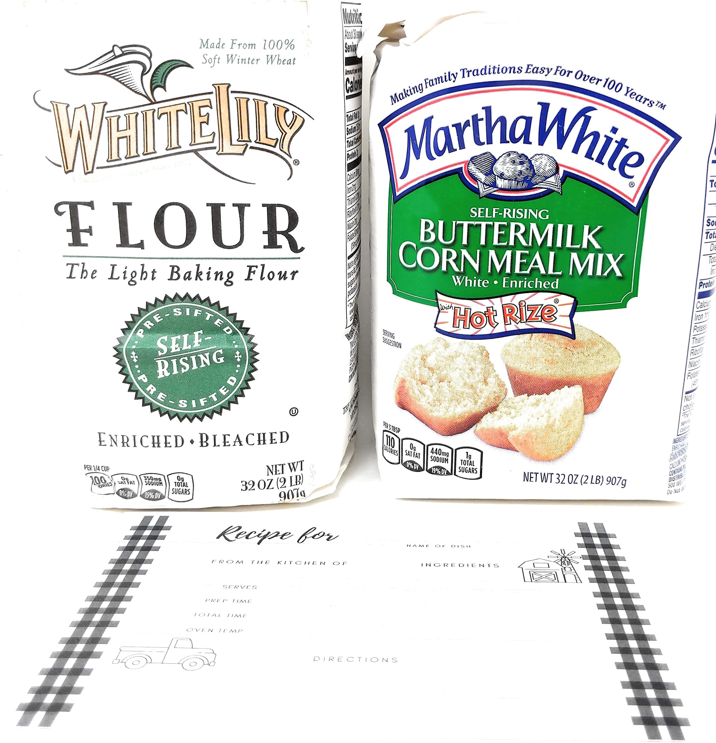 Amazon.com : Martha White Self Rising Corn Meal Mix, 32 Ounce : Grocery ...