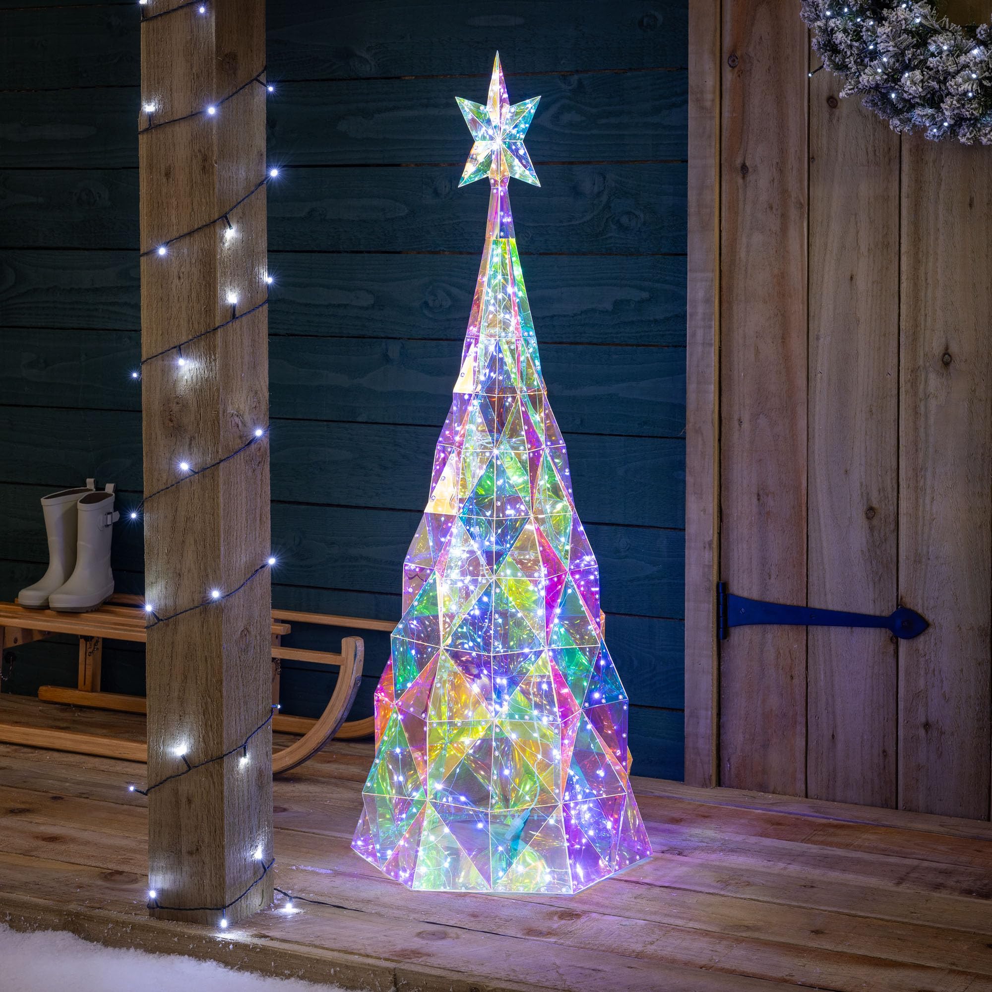 Christmas Trees That Light Up Large Light Up LED Tree Ornament