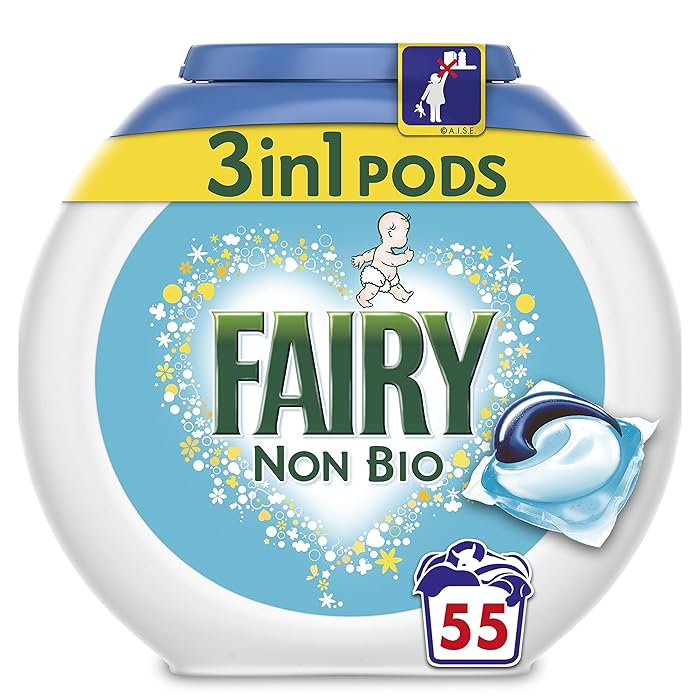 Buy Fairy Non Bio Pods Washing Liquid Capsules, 55 Washes Online at ...