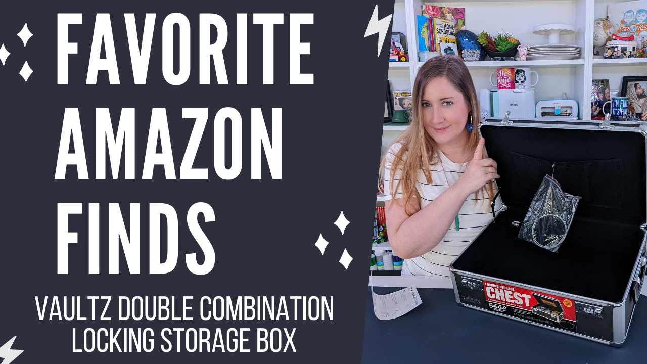 Watch Vaultz Double Combination Locking Storage Box on Amazon Live