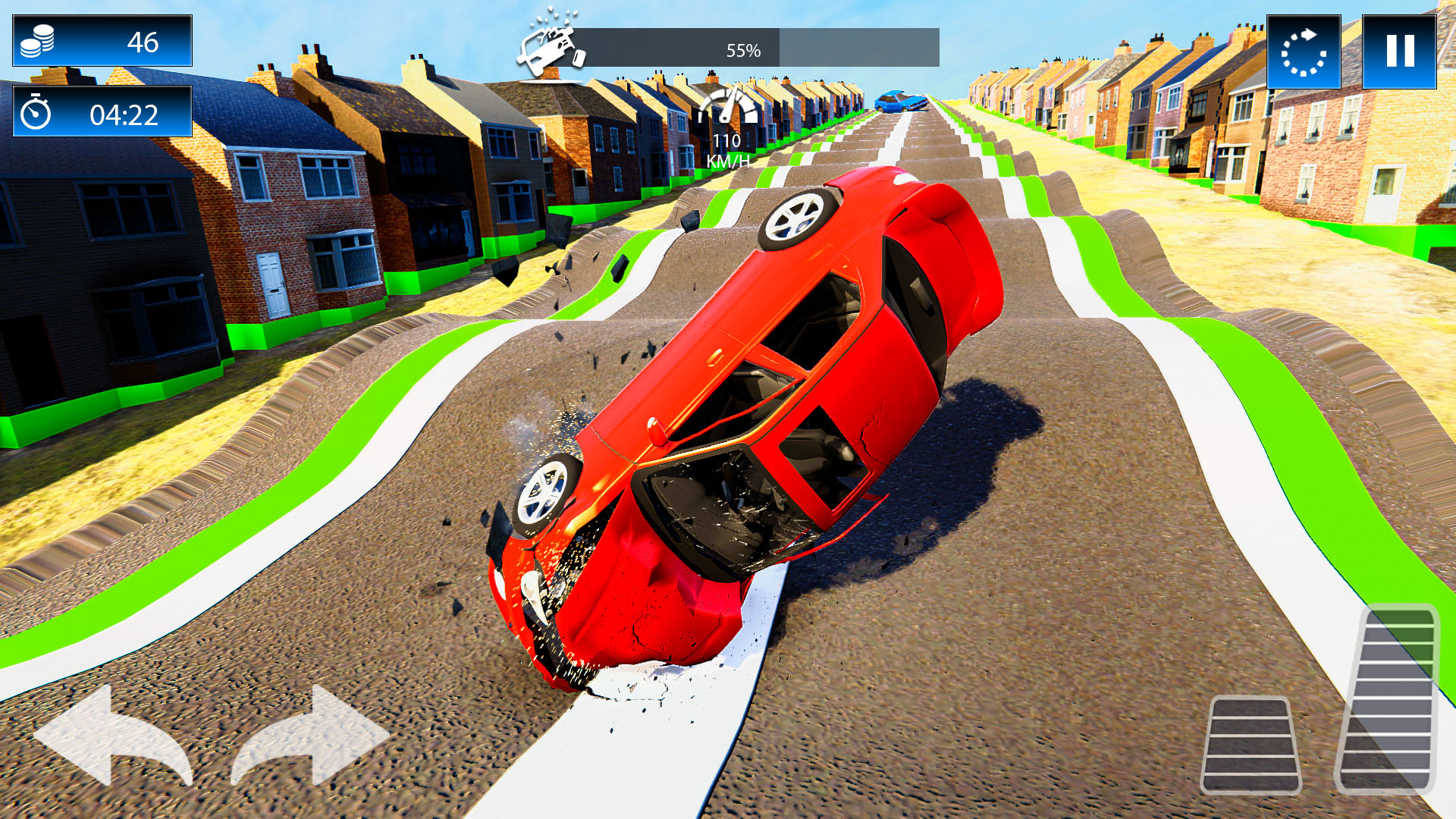 Beamng Drive Car Crash Speed Bump Jeux de voiture 3D - Application sur ...
