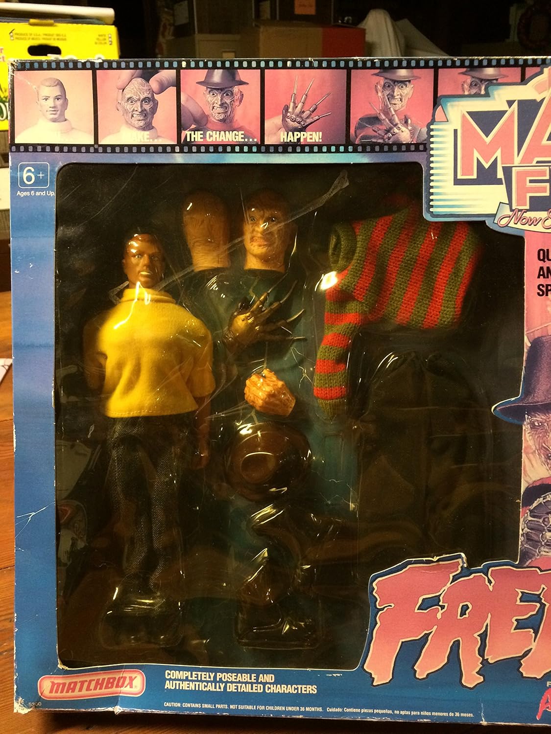 Matchbox Maxx Fx A Nightmare On Elm Street Freddy Krueger 10" Action ...