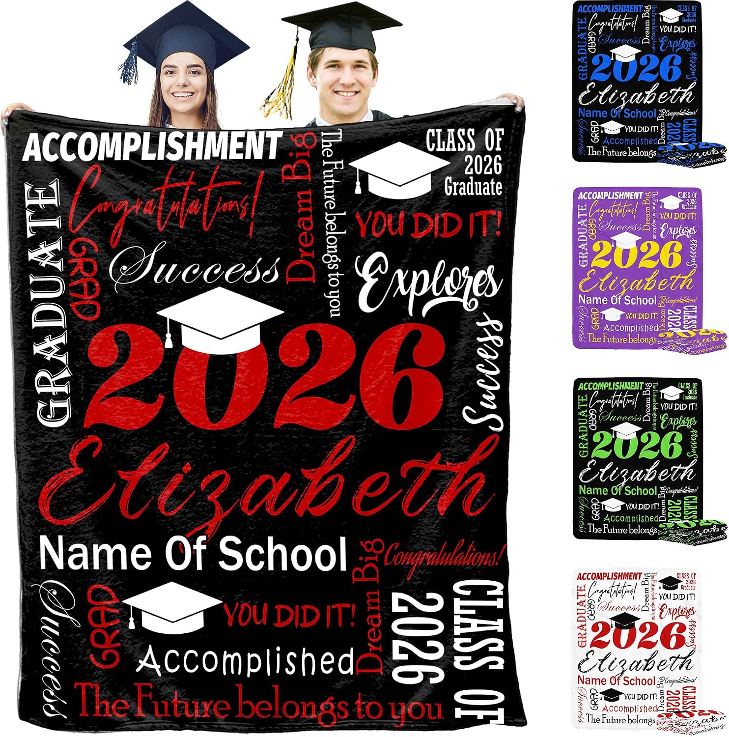 Amazon.com: Artsadd Personalized Graduation Gifts for Her 2026 High ...