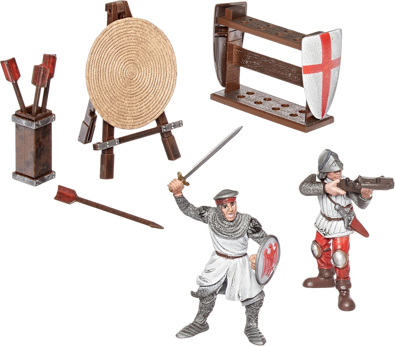 Amazon.com: Kingdom of Knights Knights Action Figure with Weapons ...