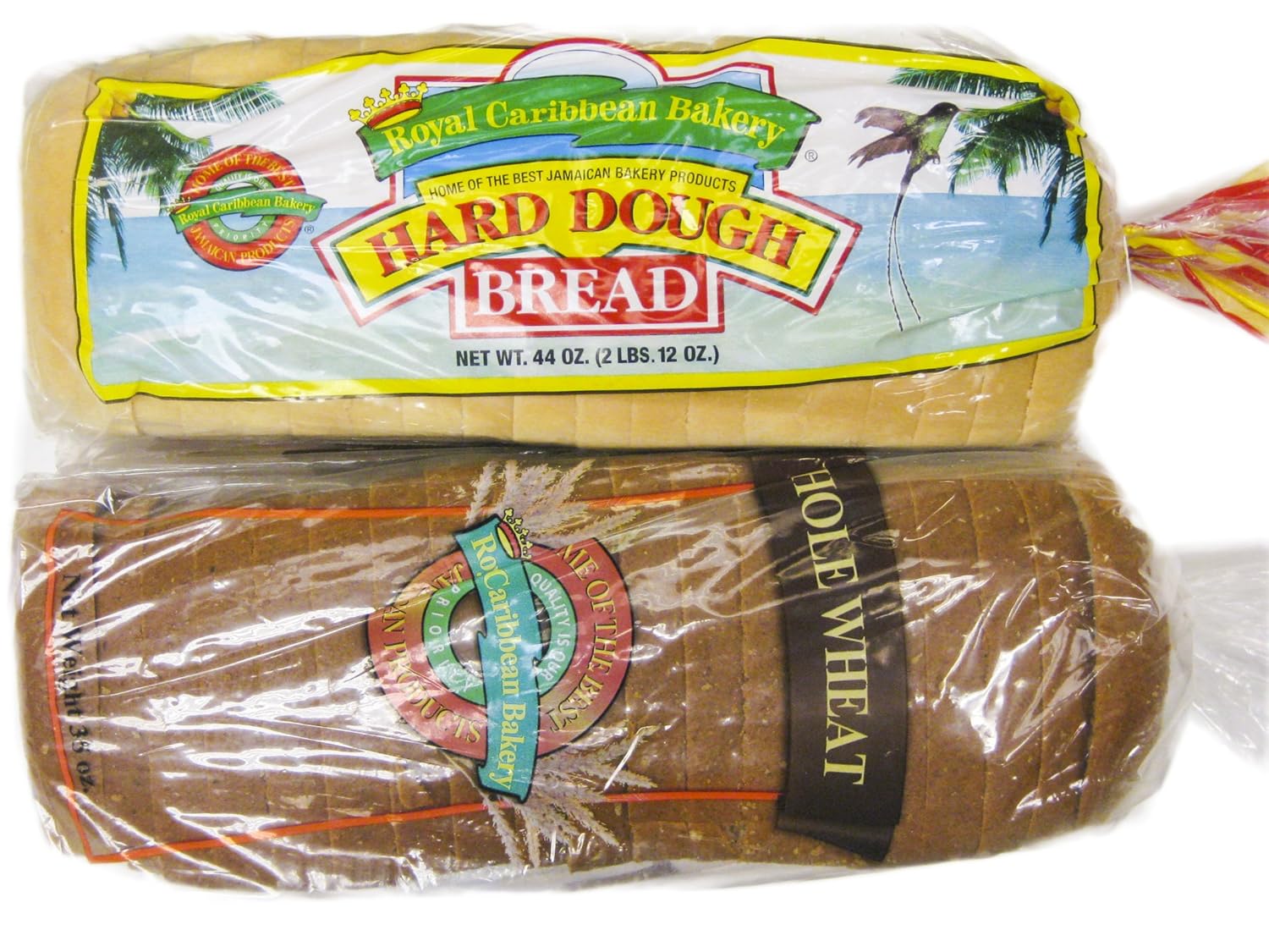 Amazon.com: Jamaican Style Hard Dough Bread & Whole Wheat Hard Dough ...