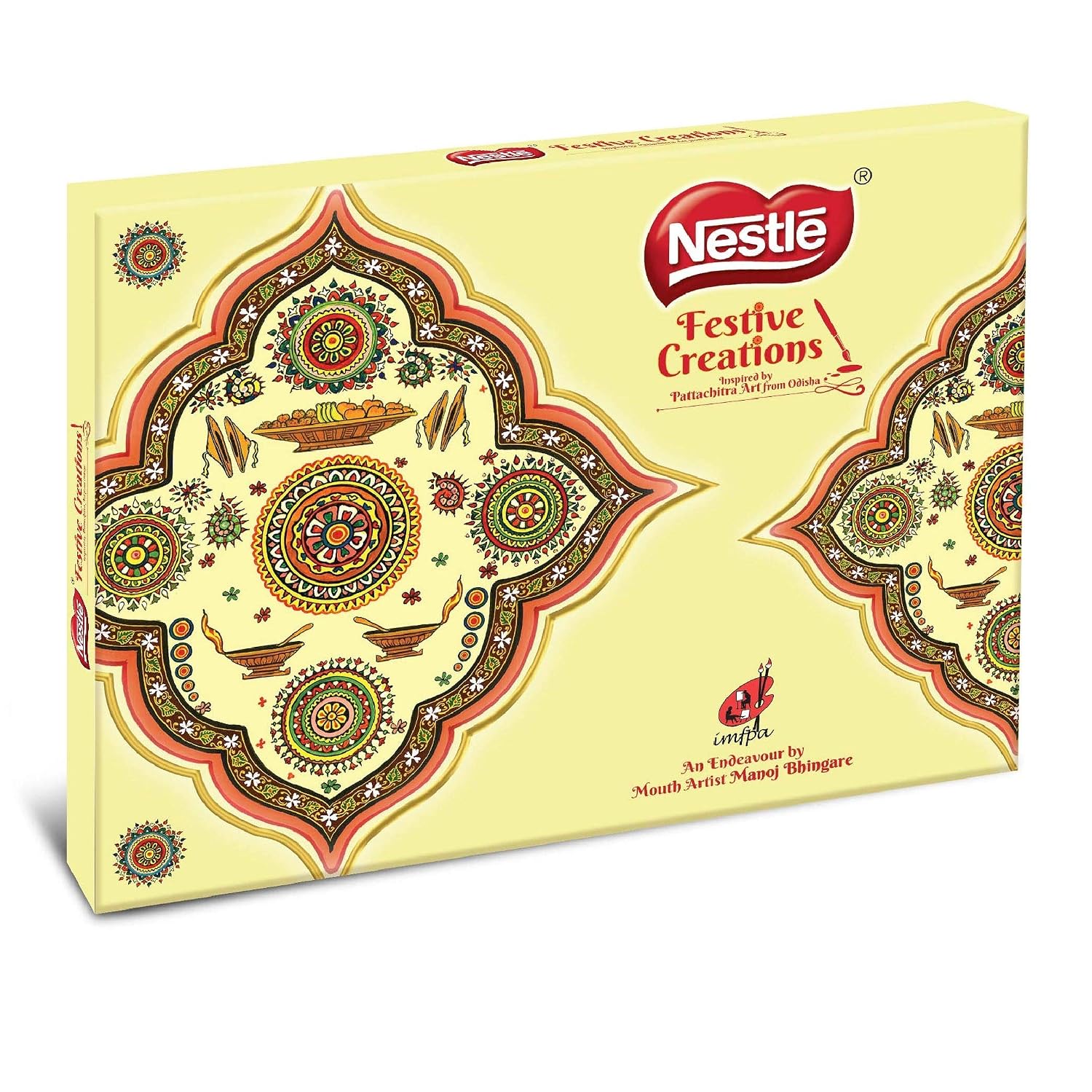 Nestle Festive Creations Assorted Chocolate Gift Pack, 155.3g : Amazon ...