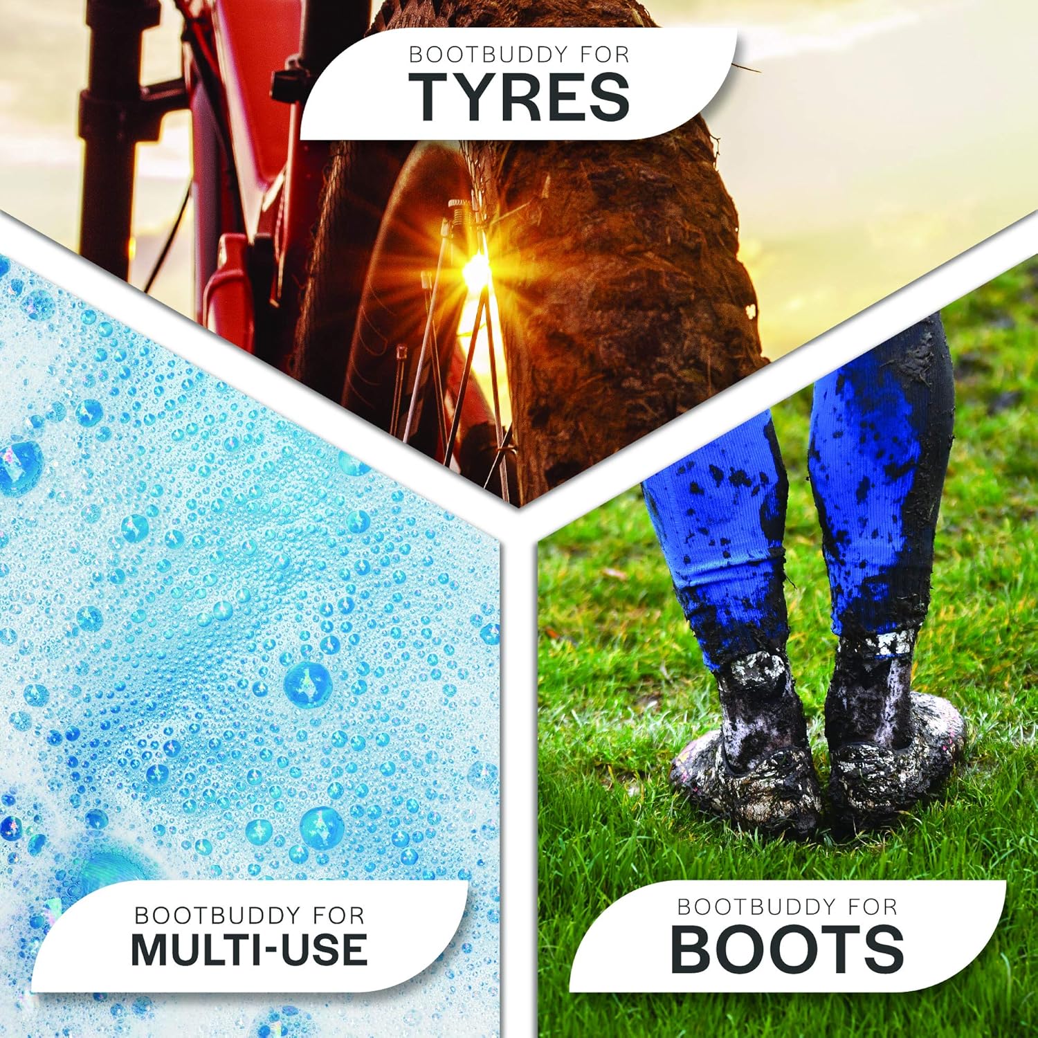 The Boot Buddy - Shoe & Boot Cleaner Brush: Scrub Clean Walking ...