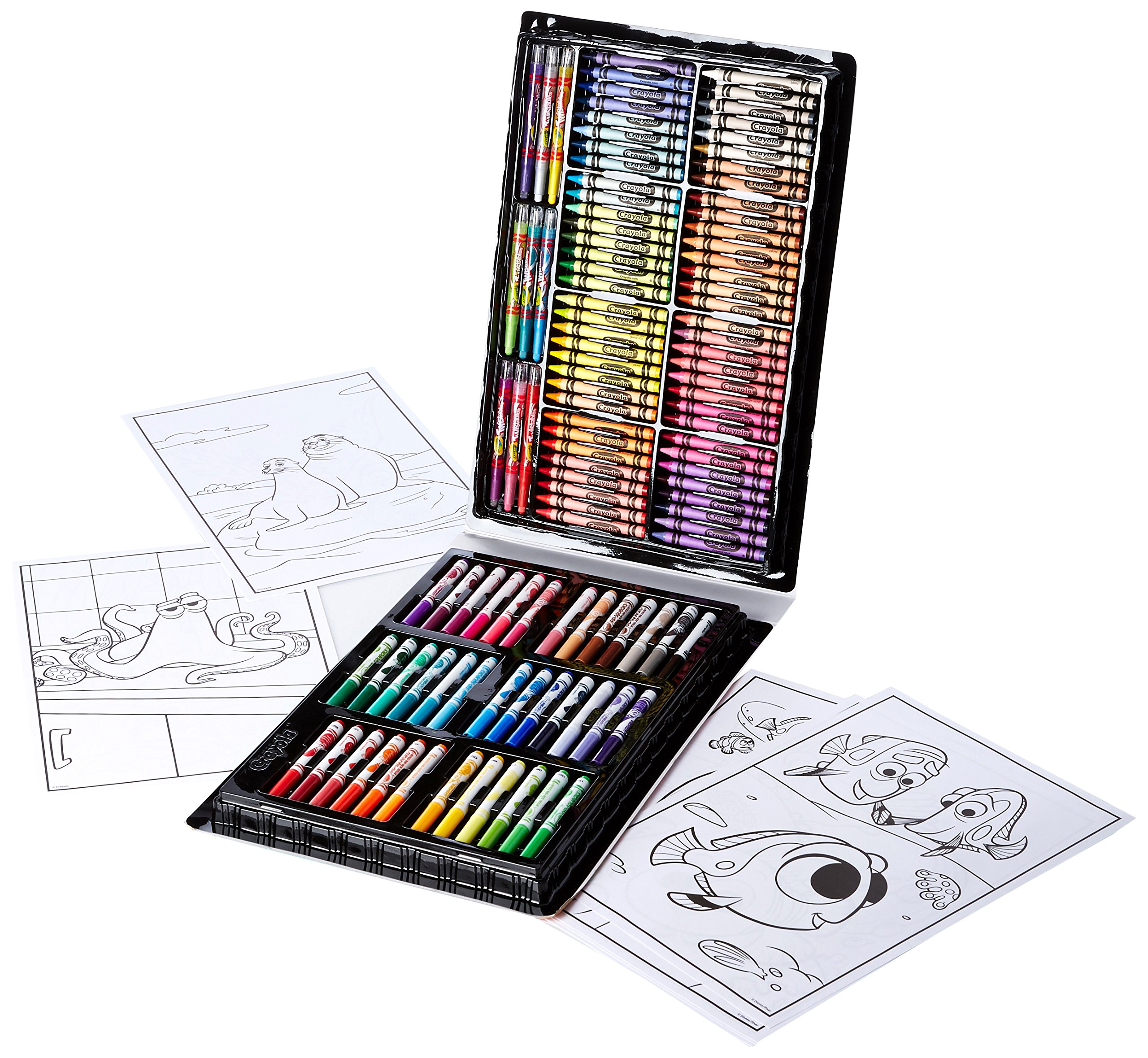 Buy Crayola Disney Pixar Finding Dory Under Sea Creativity Kit, 125 ...