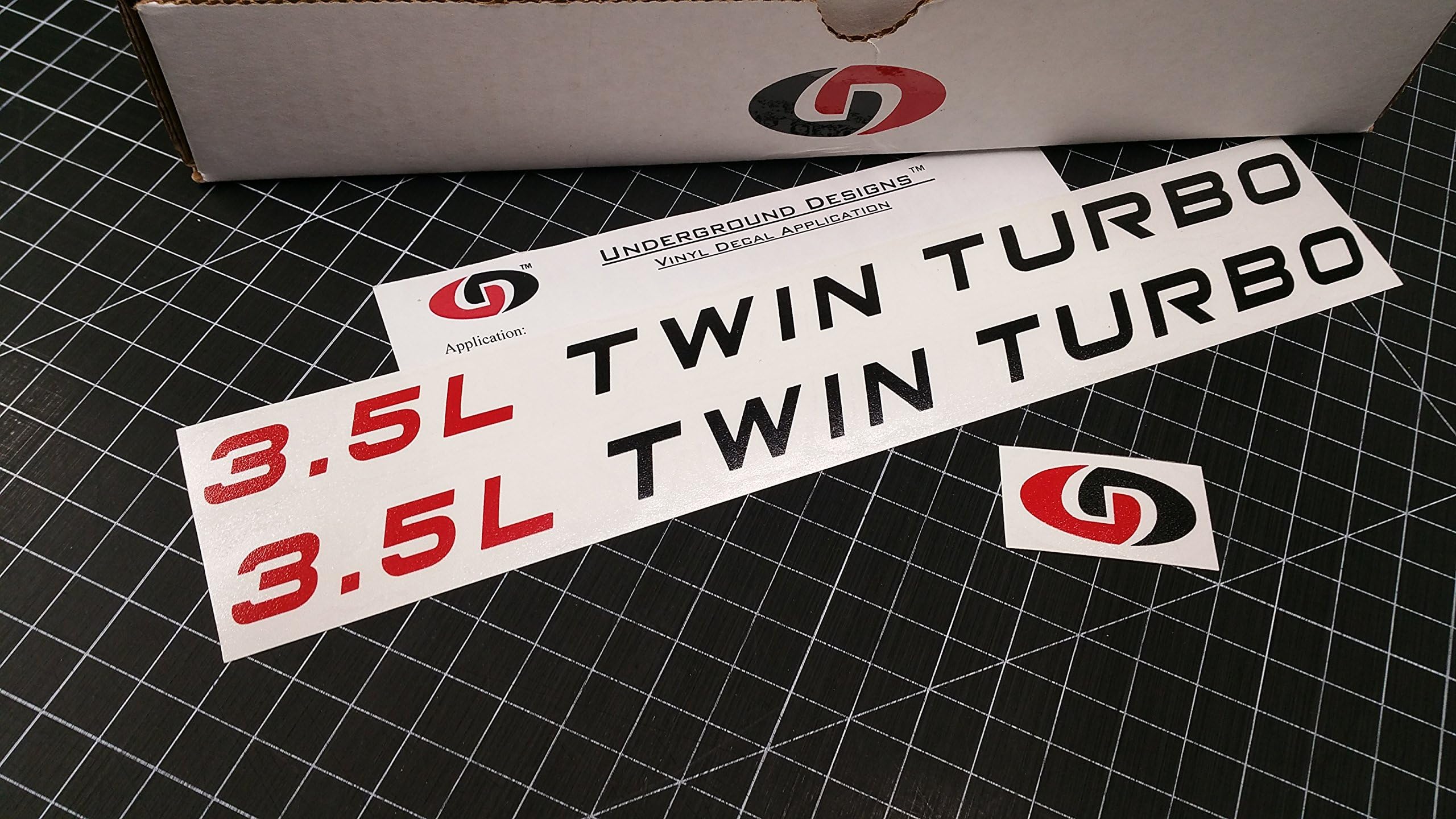 Amazon.com - 2.7L Twin Turbo Decal Ecoboost Hood Stickers Select Color ...