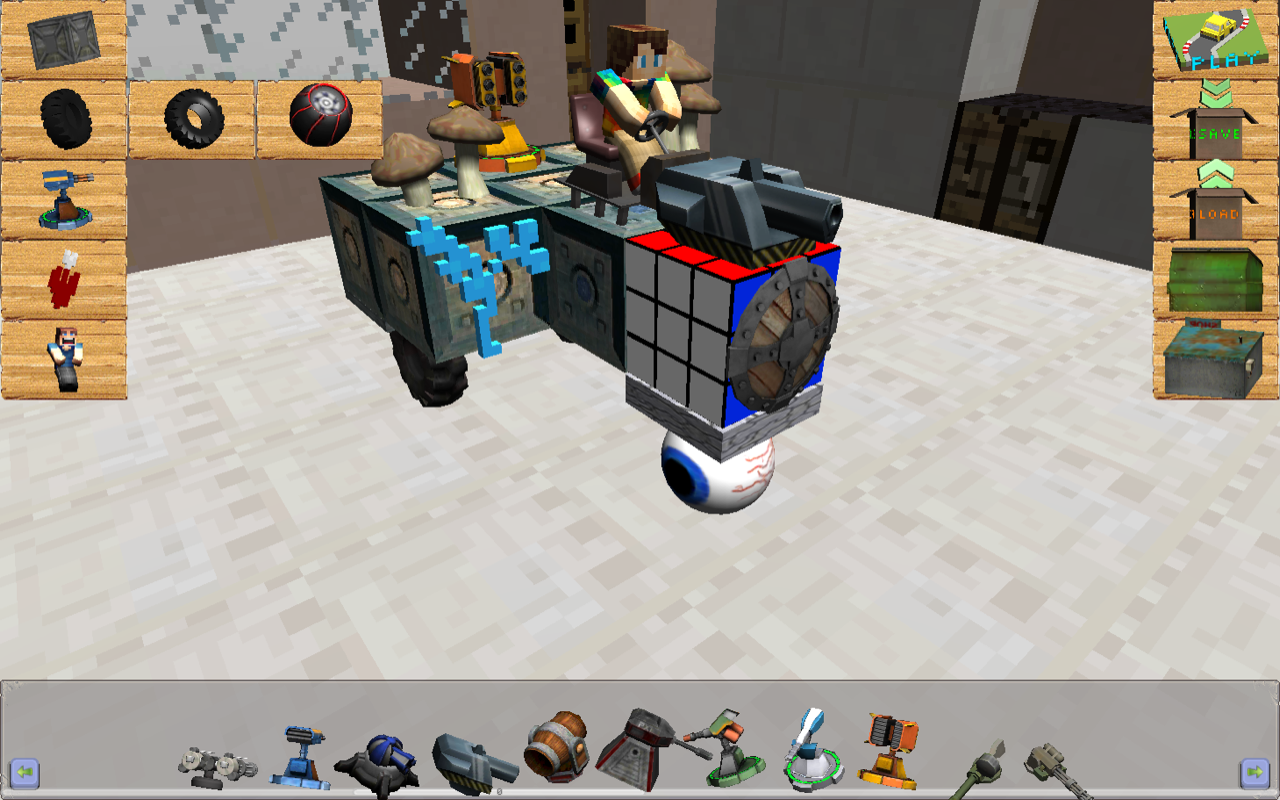 Blocky Pixel Car Builder 3D - Create & Drive - App on Amazon Appstore