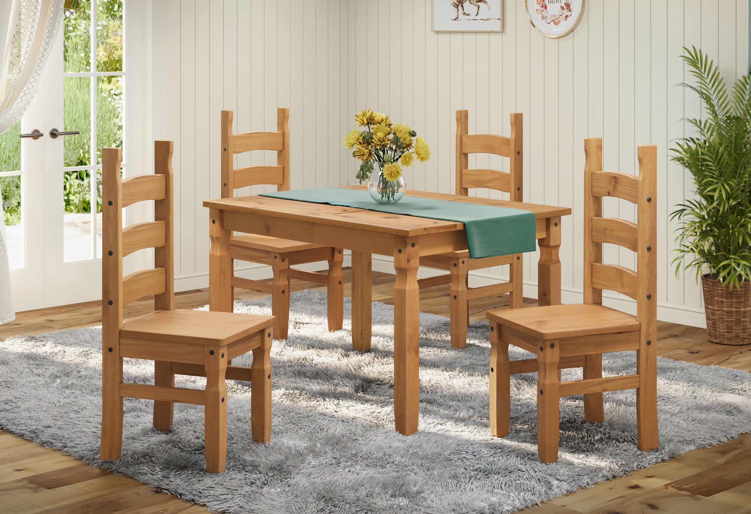 Corona 5' Dining Set : Amazon.co.uk: Home & Kitchen