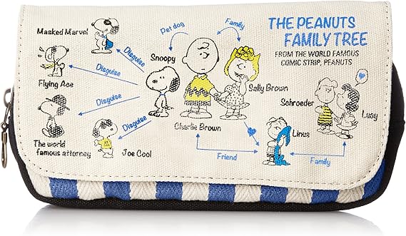 Amazon.com: Snoopy SPM-996b Joe Cool Correlation Diagram Flap Pen Pouch ...