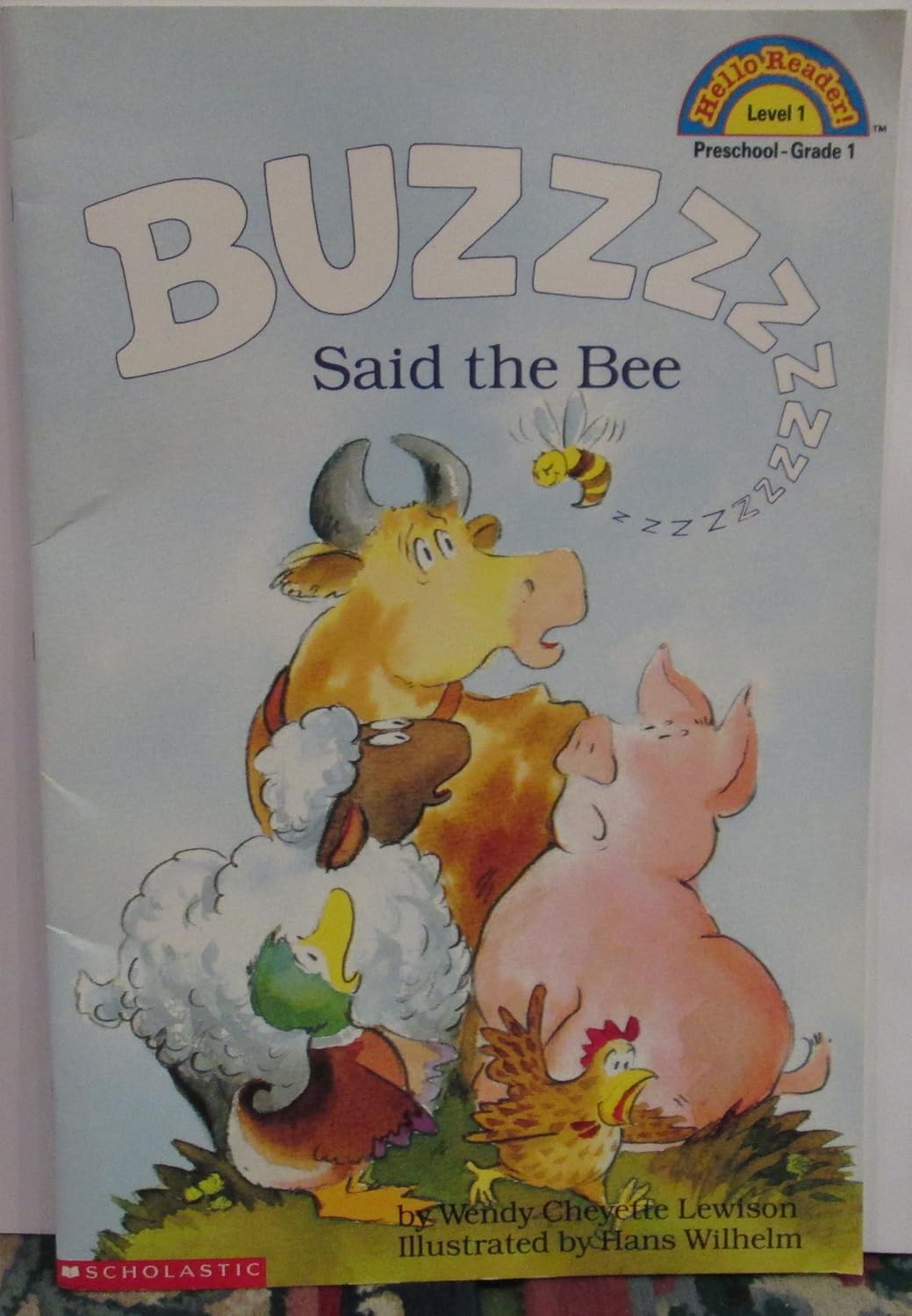 Buzzzz Said the Bee Big Book: Wendy Cheyette Lewison: 9780590068369 ...