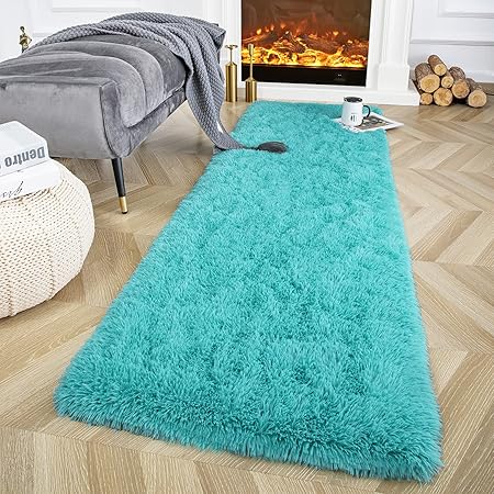 Amazon.com: LOCHAS Luxury Fluffy Carpet Soft Children Rugs Throw ...