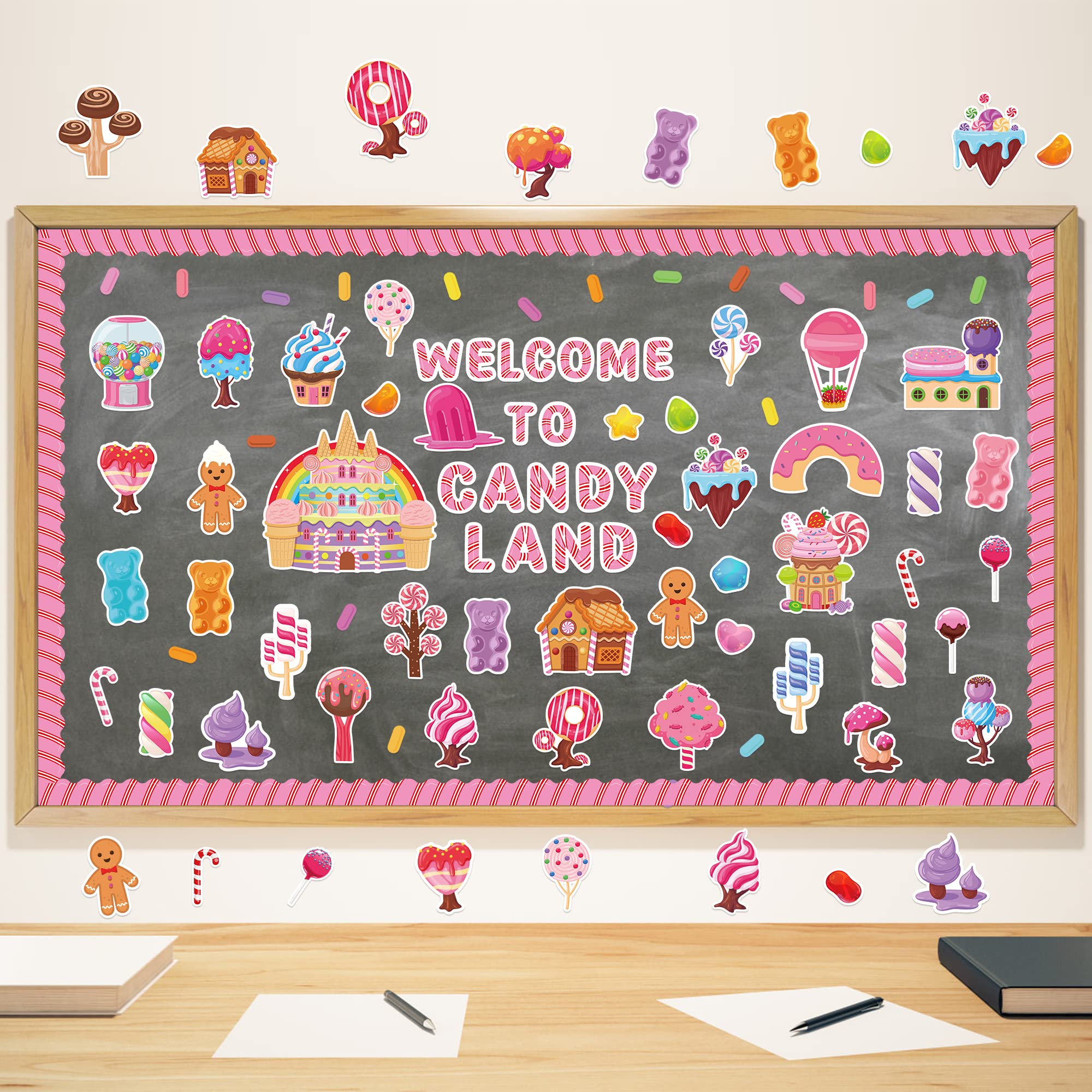 Winter Candy Land Bulletin Board Winter Wonderland Bulletin Board