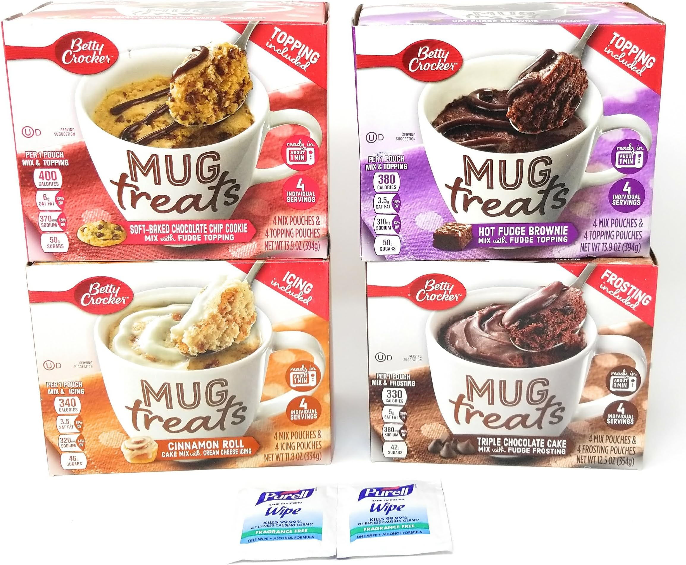 Amazon.com : Molly and You Cookie Variety Mug Cake Mix (Pack of 3 ...