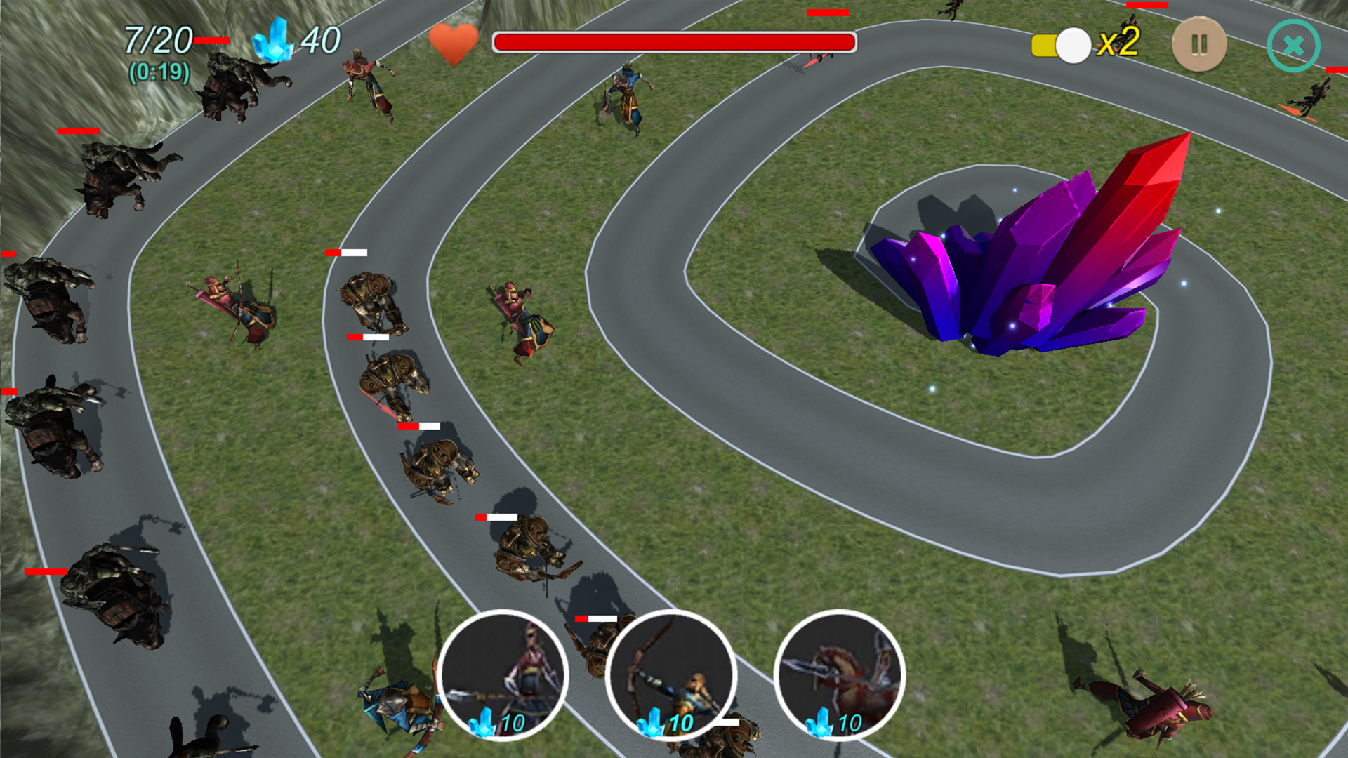 Crystal Defense-Amazonアプリストアのアプリ