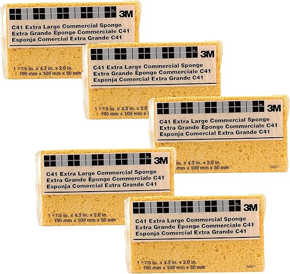Amazon.com: 3M Extra Large Commercial Sponge – Durable, Highly ...